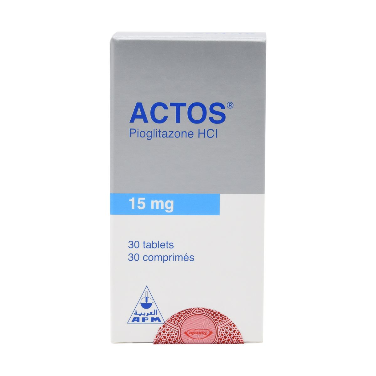Actos 15mg 30 Tab | Whites