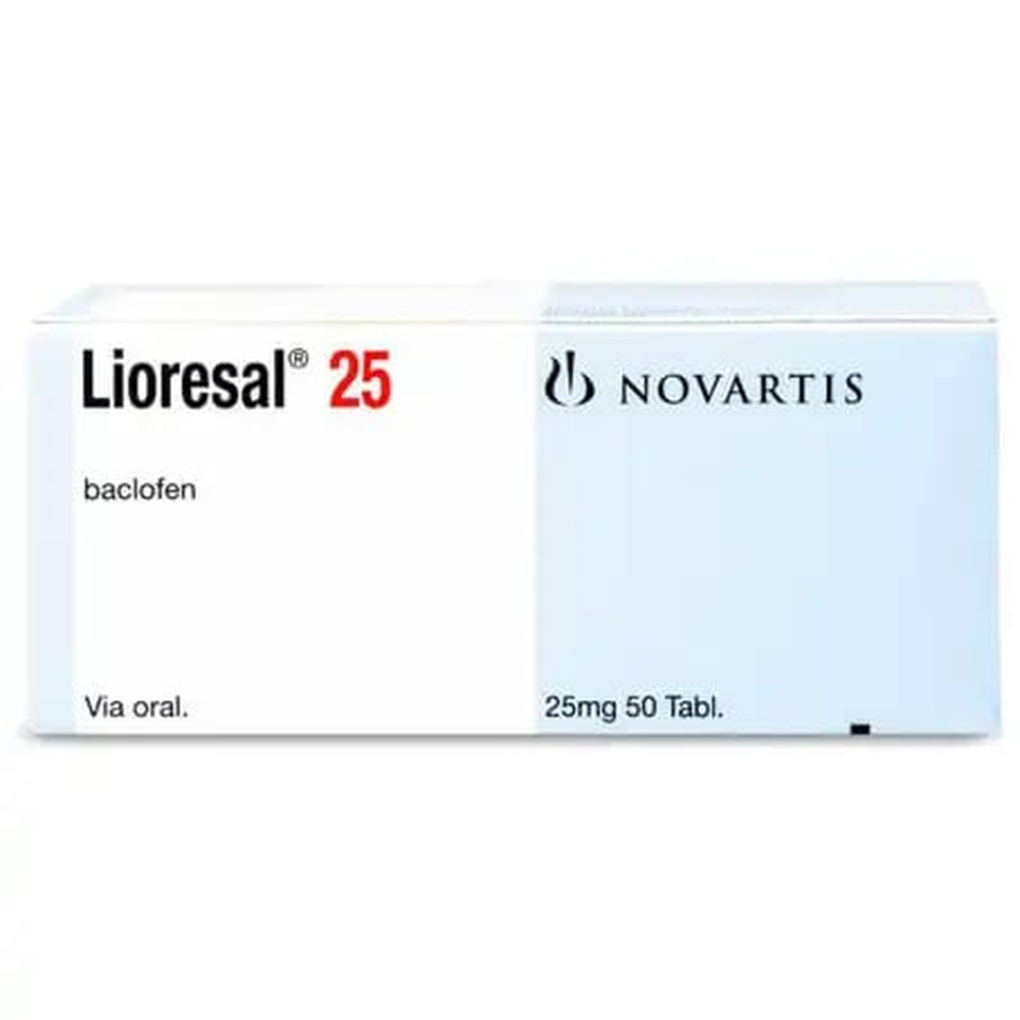 Lioresal 25Mg 50 Tab | Whites