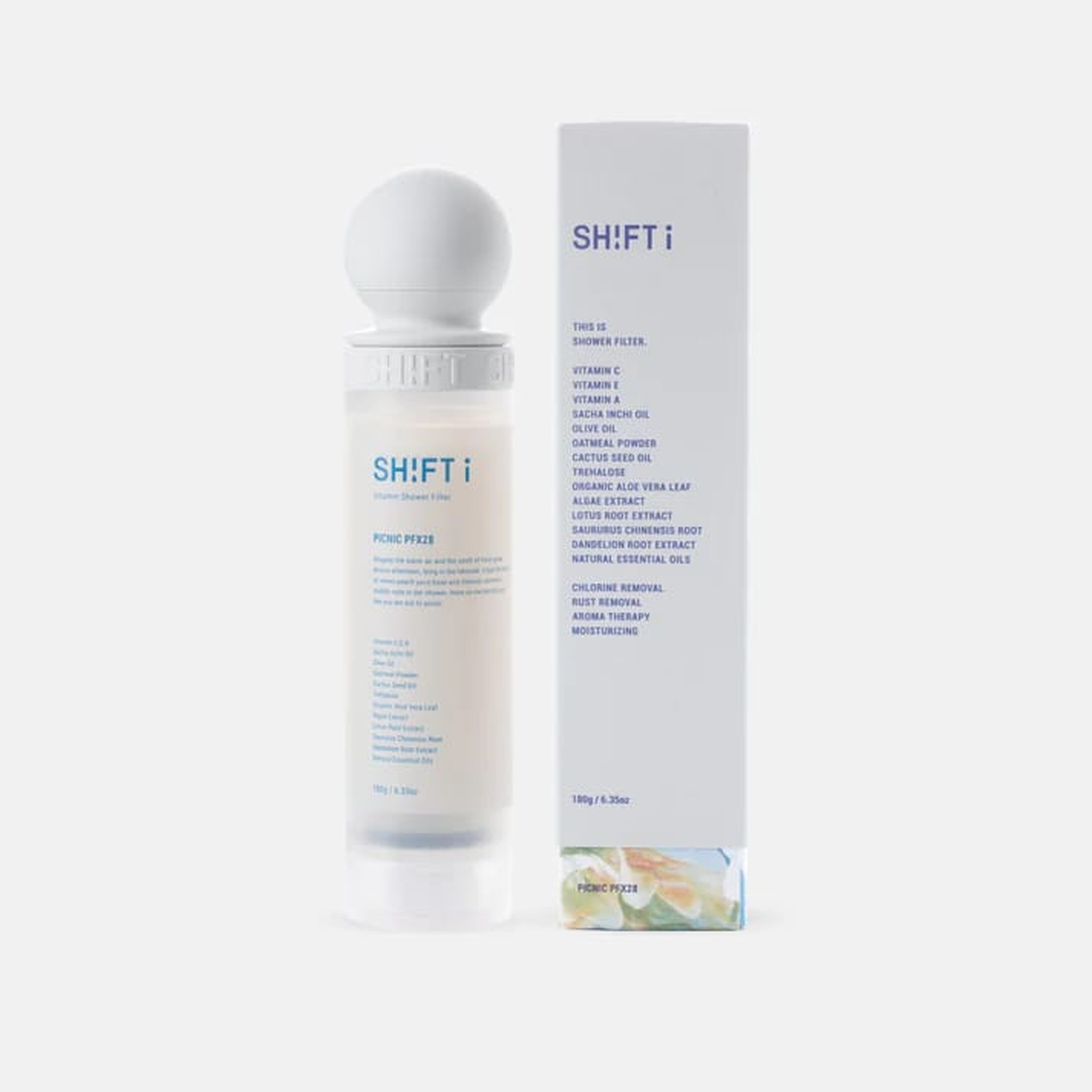 Shift I Shower Filter Picnic | Whites