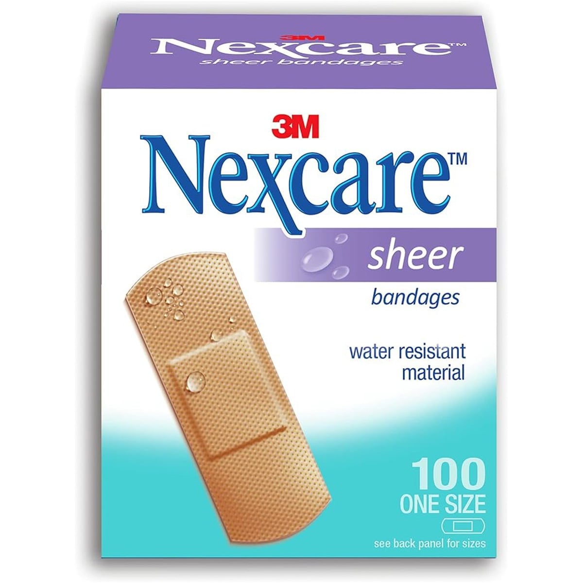 Nexcare 656-100 Sheer Bandages | Whites