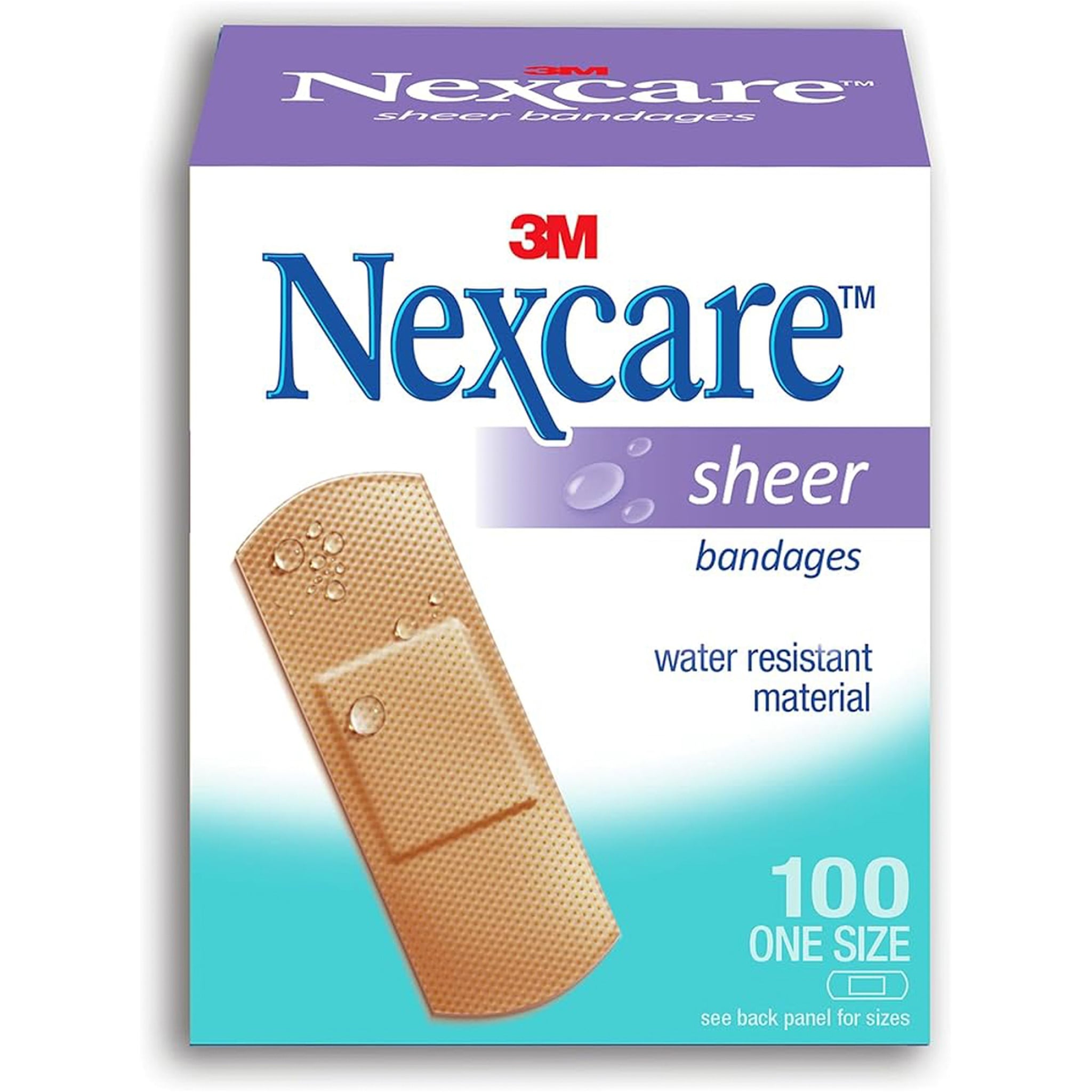Nexcare 656-100 Sheer Bandages | Whites