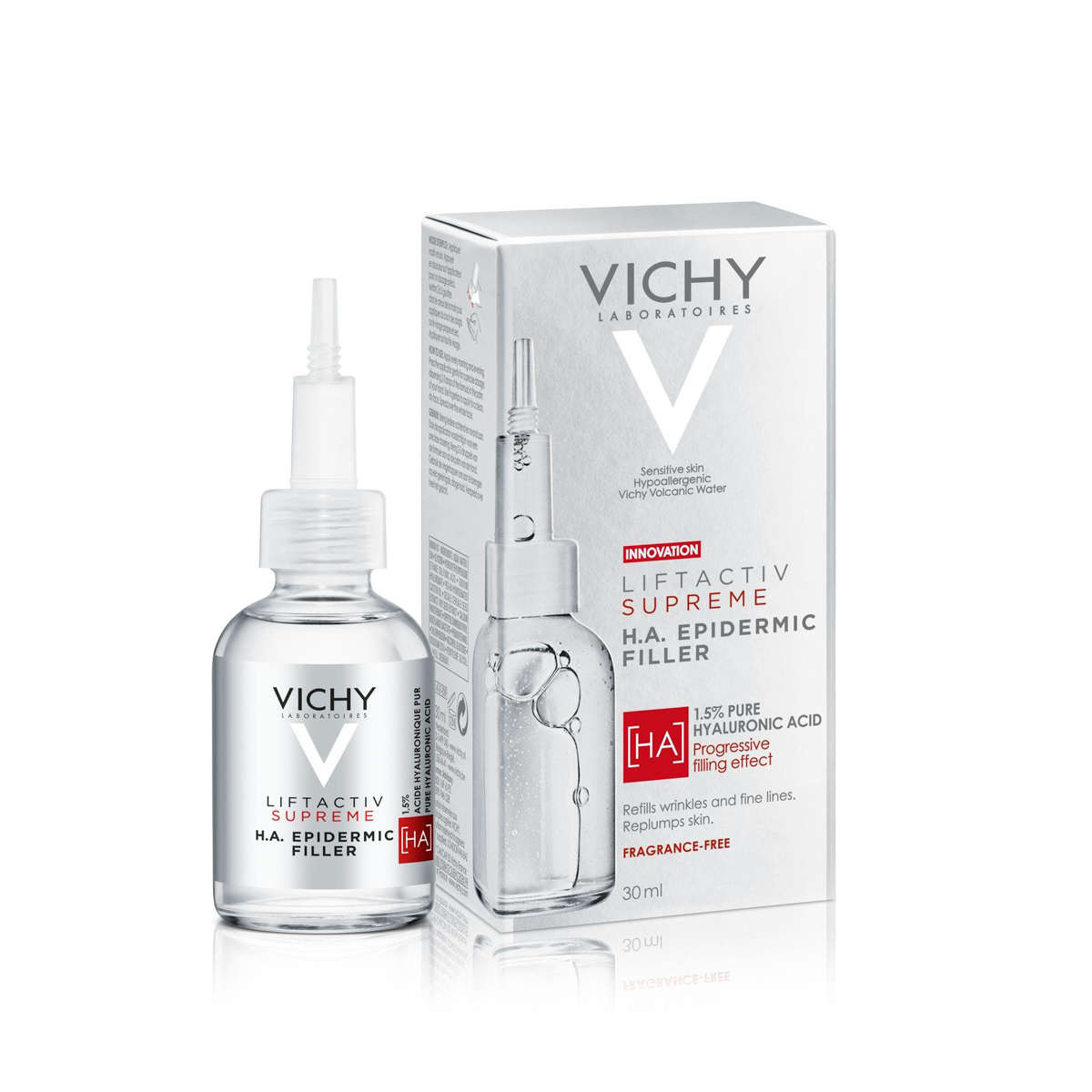 Vichy Liftactiv Supreme Ha Filler Hyaluronic Acid Serum To Reduce ...