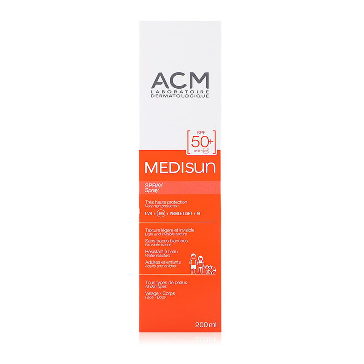 Acm Medisun Spf 50 Spray 200 Ml | Whites