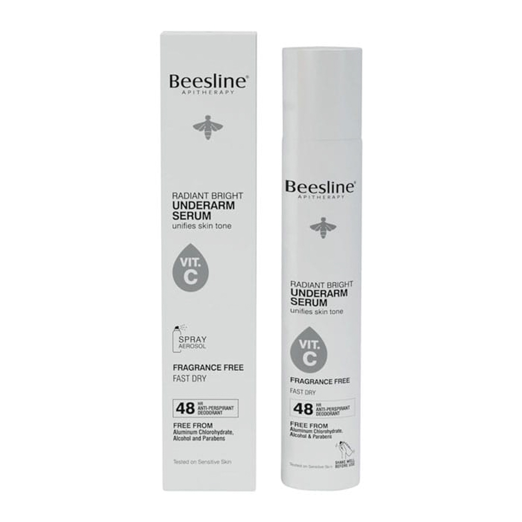 Beesline Radiant White Underarm Serum Fragrance Free 150 Ml | Whites