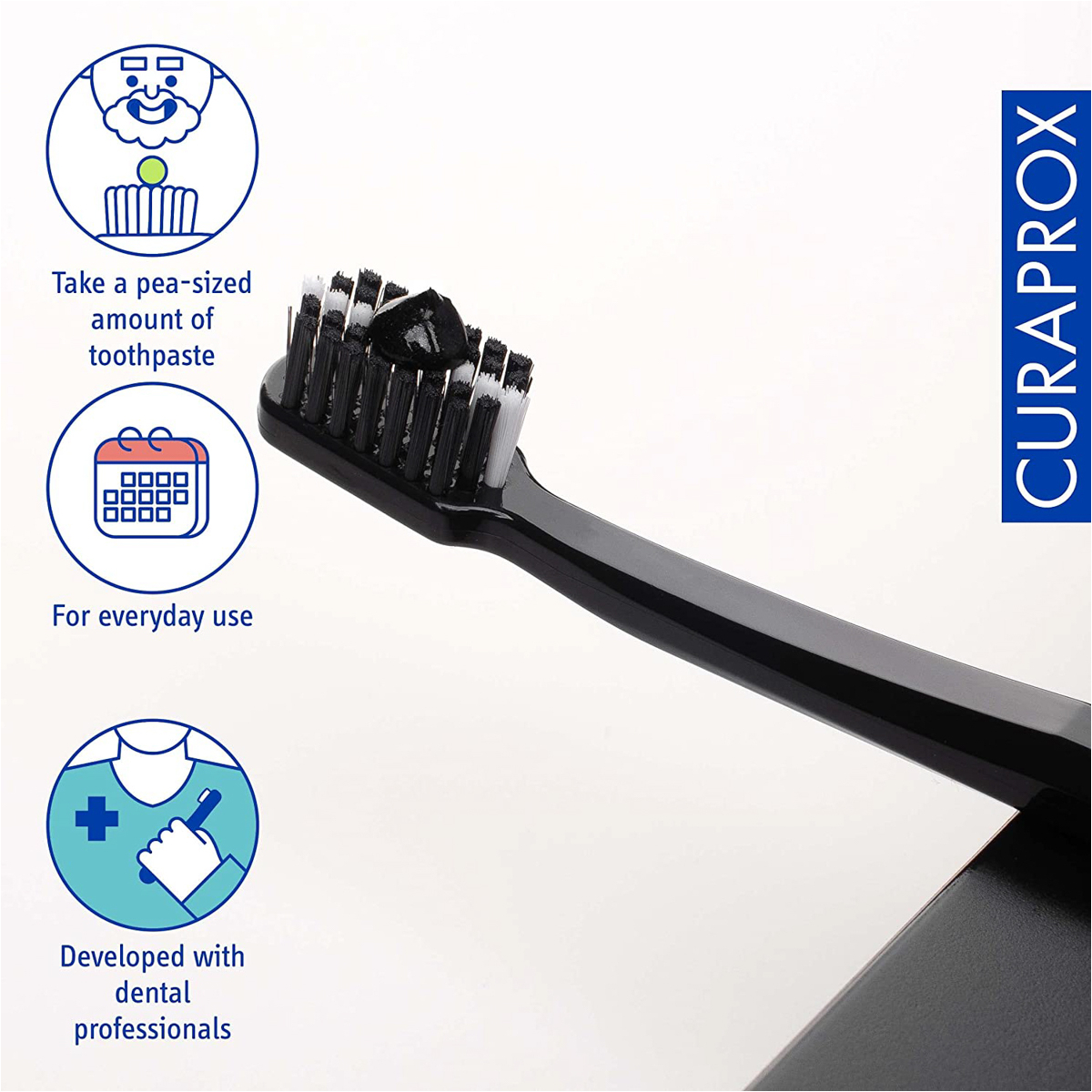 Curaprox Black Is White Whitening Toothpaste - 90 Ml | Whites