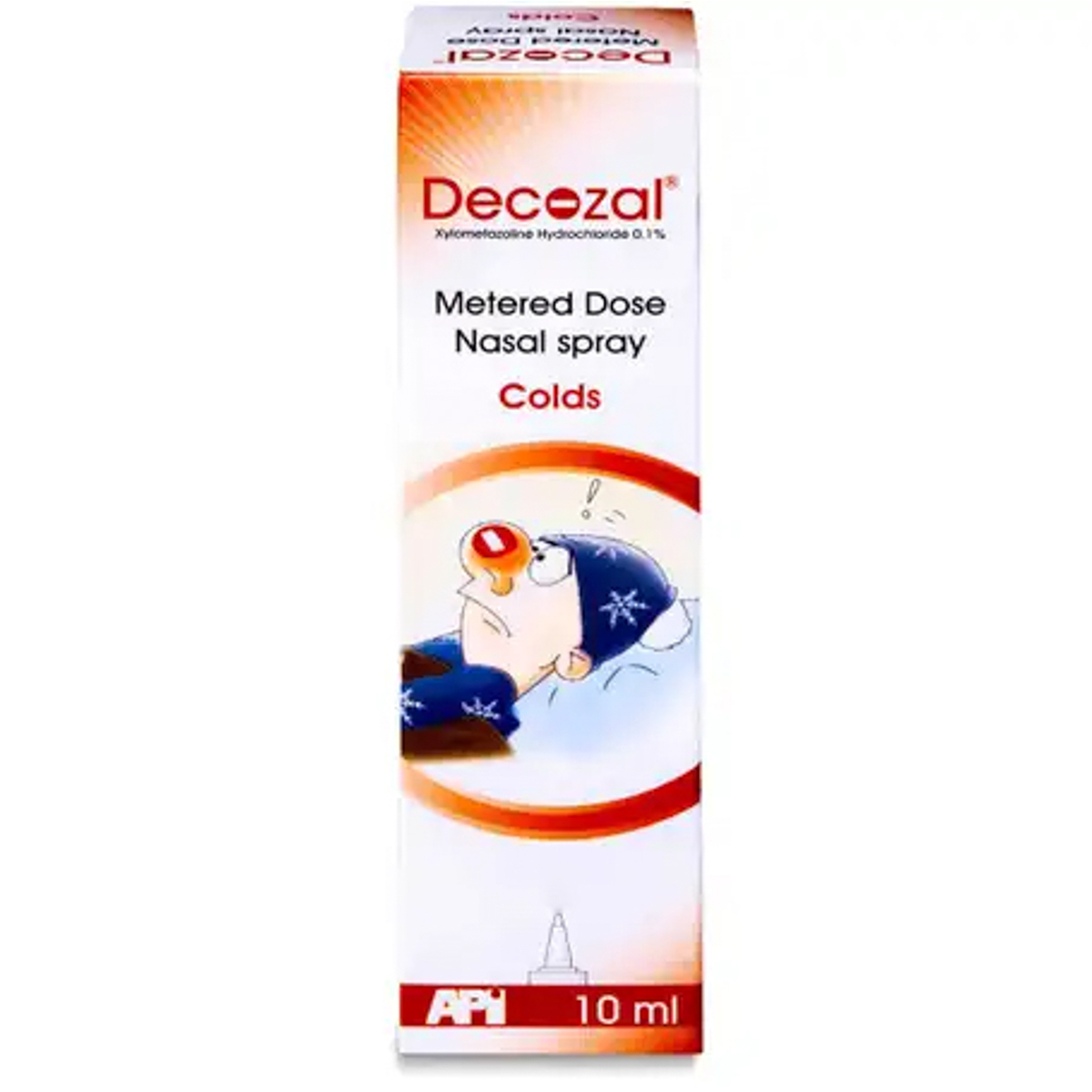 Decozal 0.1% Nasal Spray 10Ml | Whites