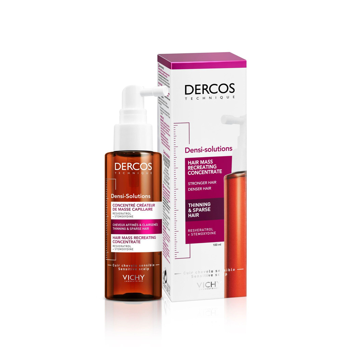 Dercos Densi-Solutions Hair Thickening Treatment For Weak And Thinning ...