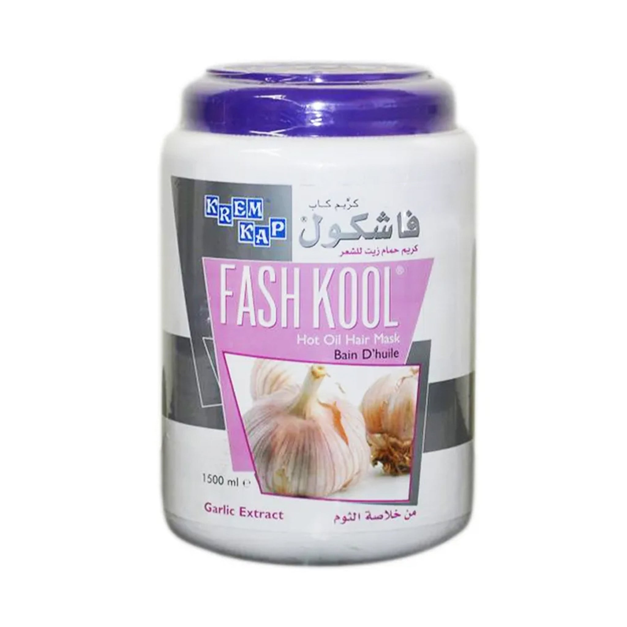 Fashkool Oil Hair Mask With Garlic Extract 1500Ml | Whites