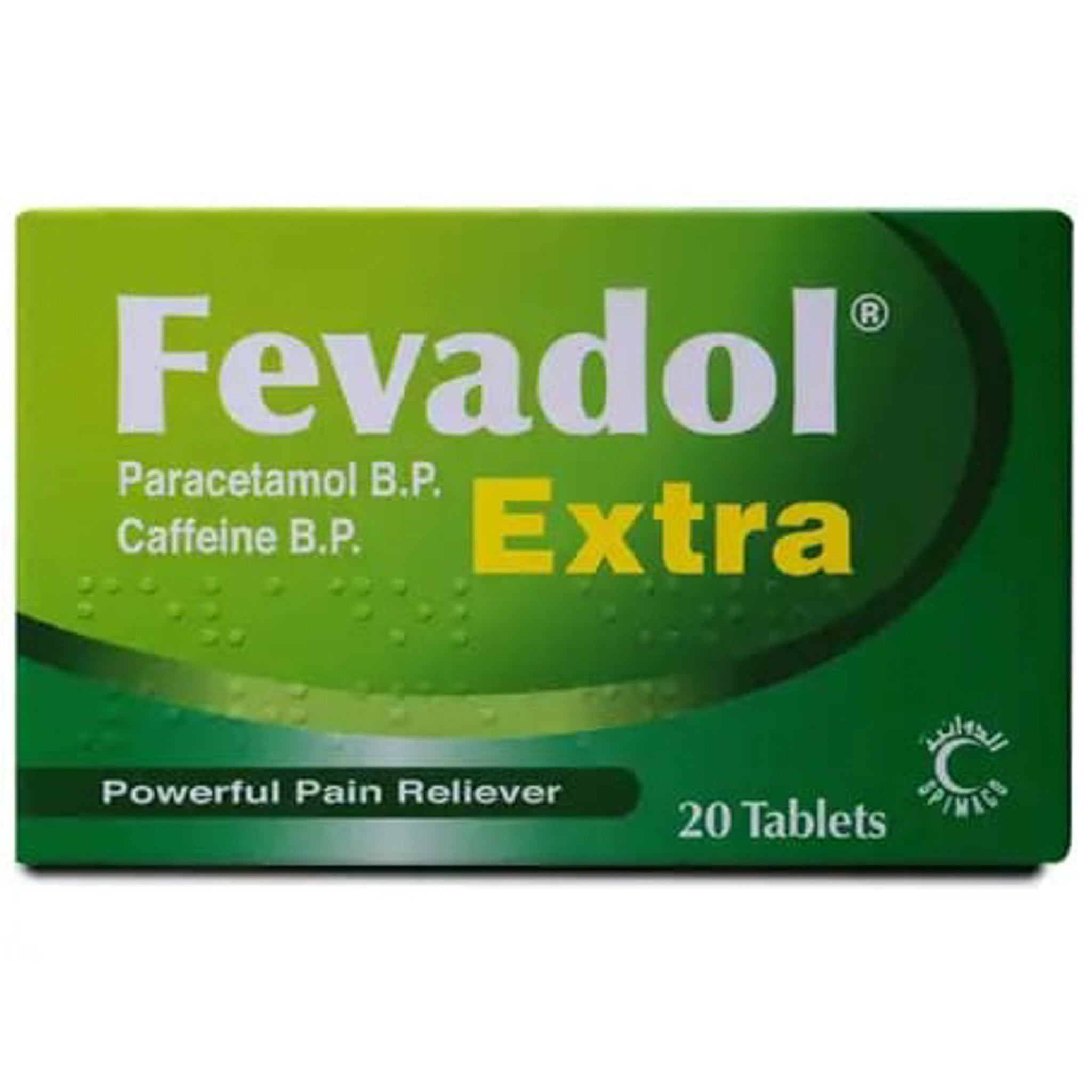 Fevadol-Extra Tablet 20Pcs | Whites
