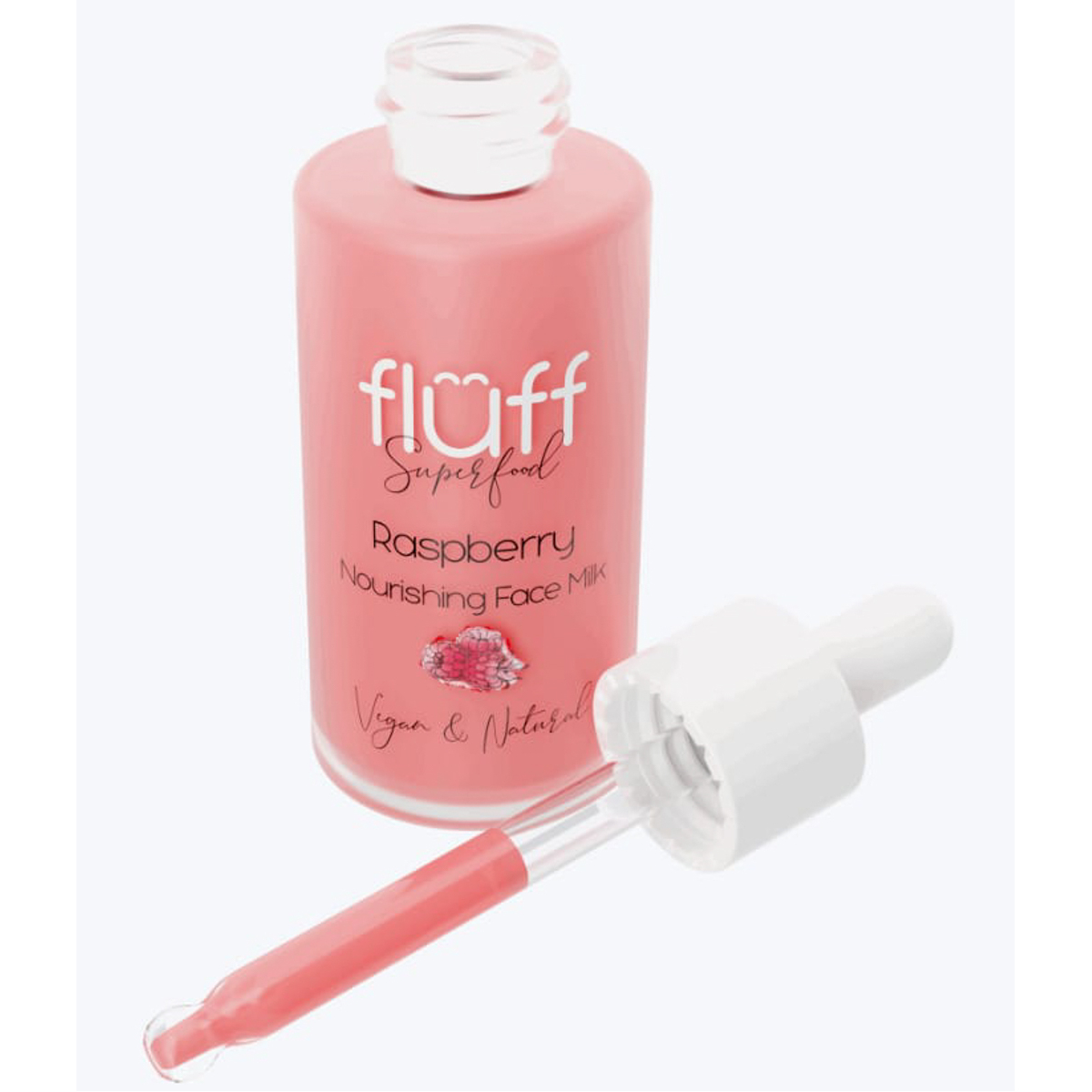 Fluff Face Milk Raspberry Nourishing 40Ml | Whites