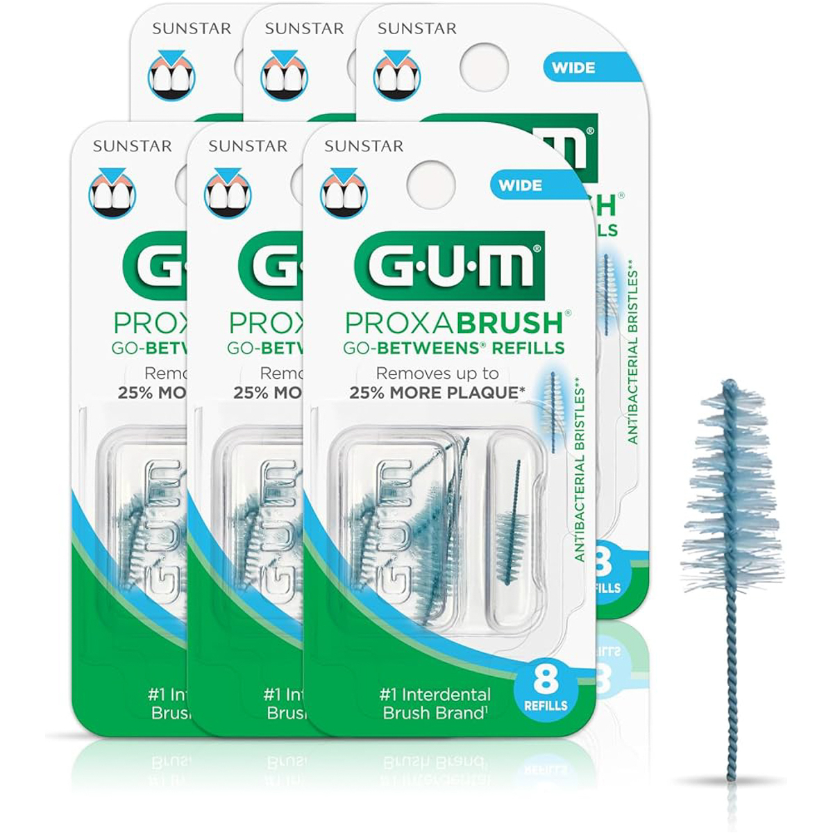G.U.M Brossette Interdentaire Proxabrush Classic 1,2Mm 512 | Whites