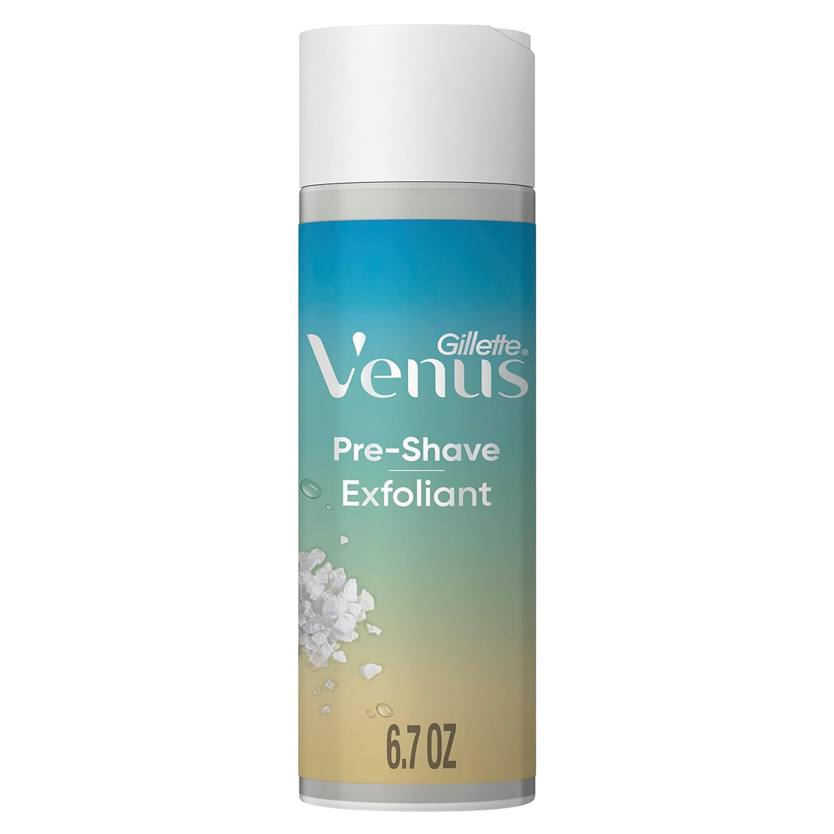 Gillette Venus Women'S Exfoliant Scrub, Pre-Shave Sea Salt Exfoliant ...