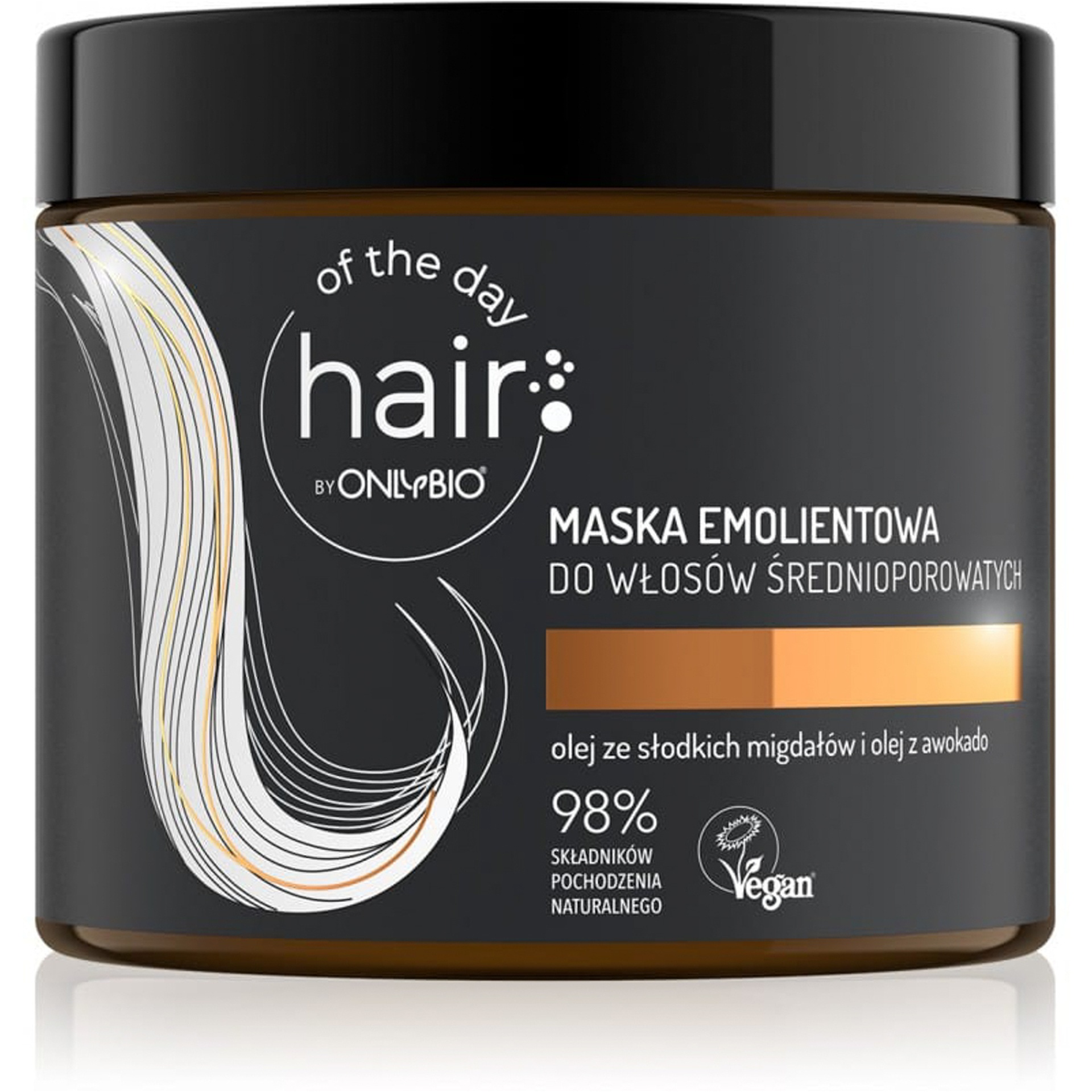 Hair Of The Day Emoliant Mask Medium Porosity 400 Ml | Whites