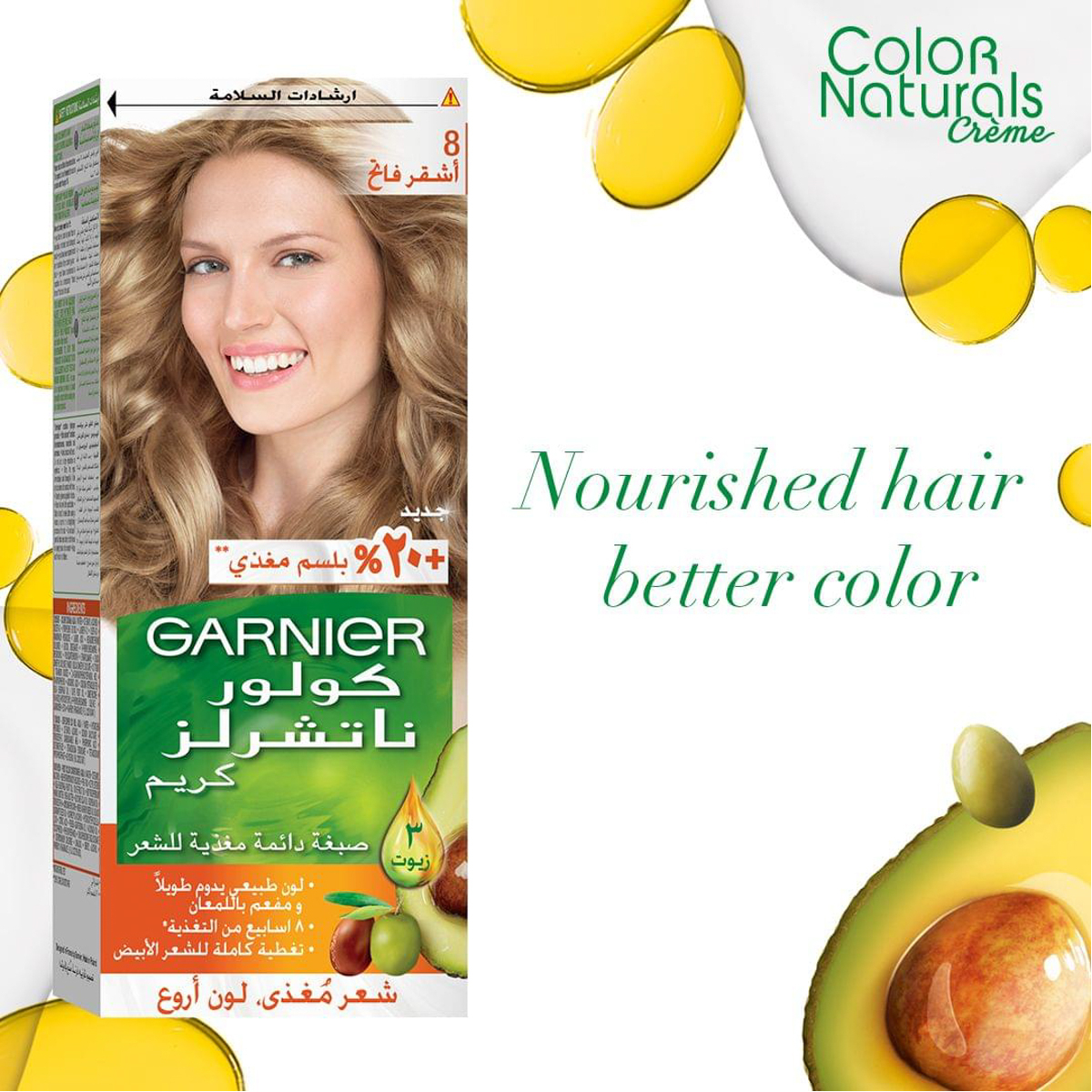 Hair Color Naturals Creme 8 Light Blonde Hair Color | Whites