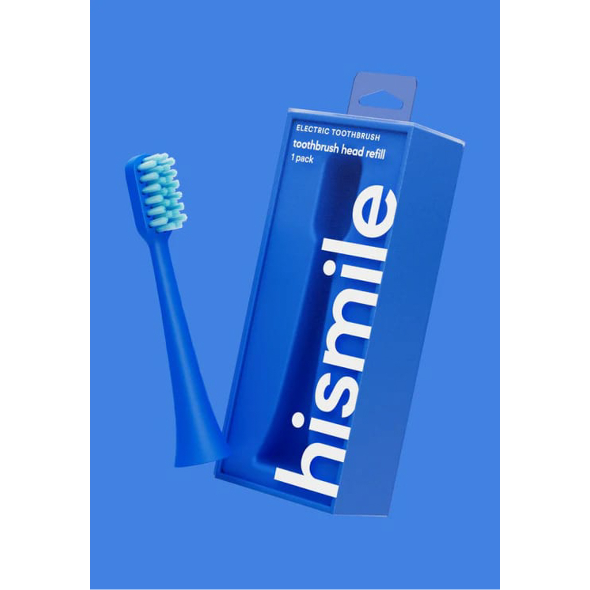 Hismile Toothbrush Replacement Heads - Bright Blue Color. | Whites