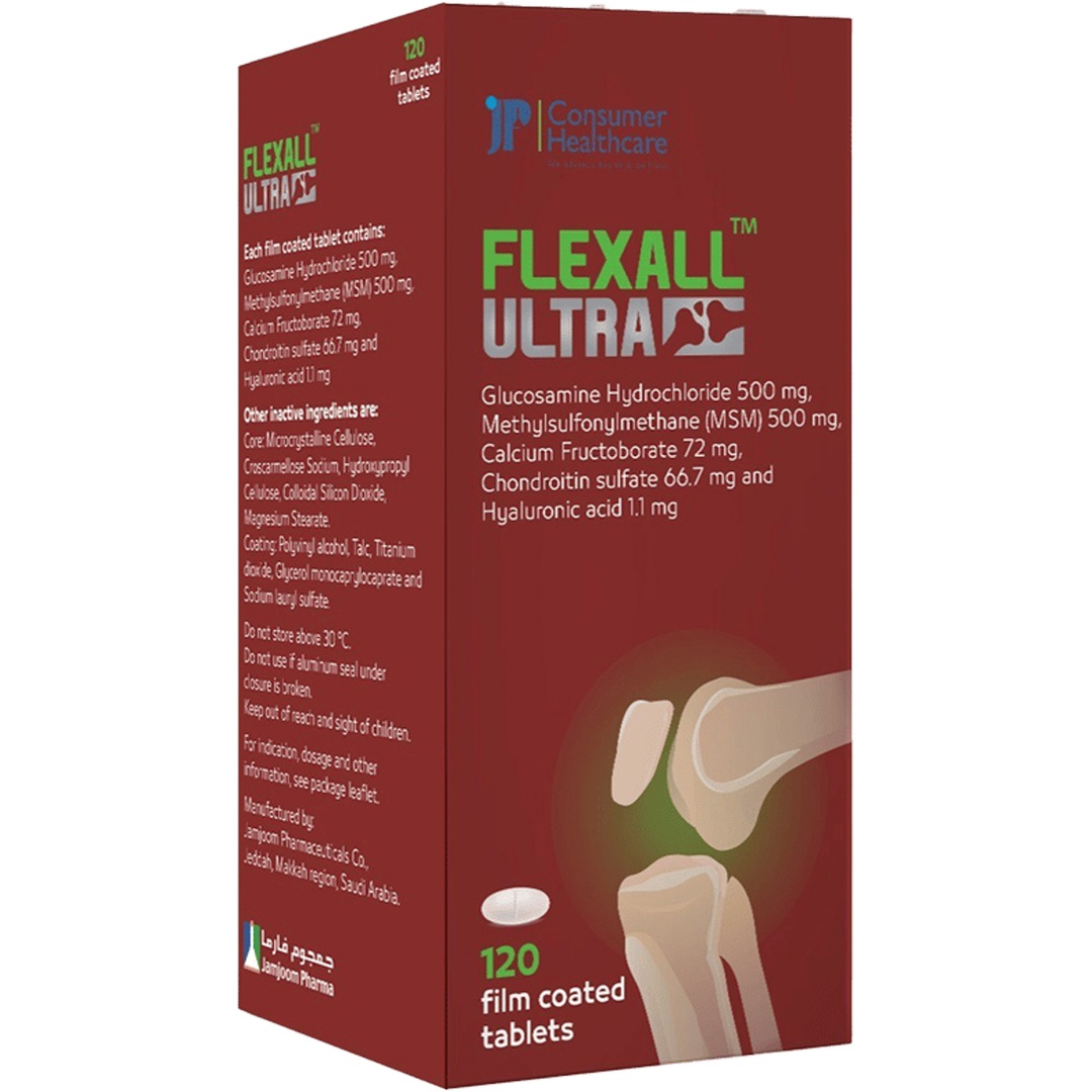 Jp Flexall Ultra For Joints Health - 120 Tablets | Whites