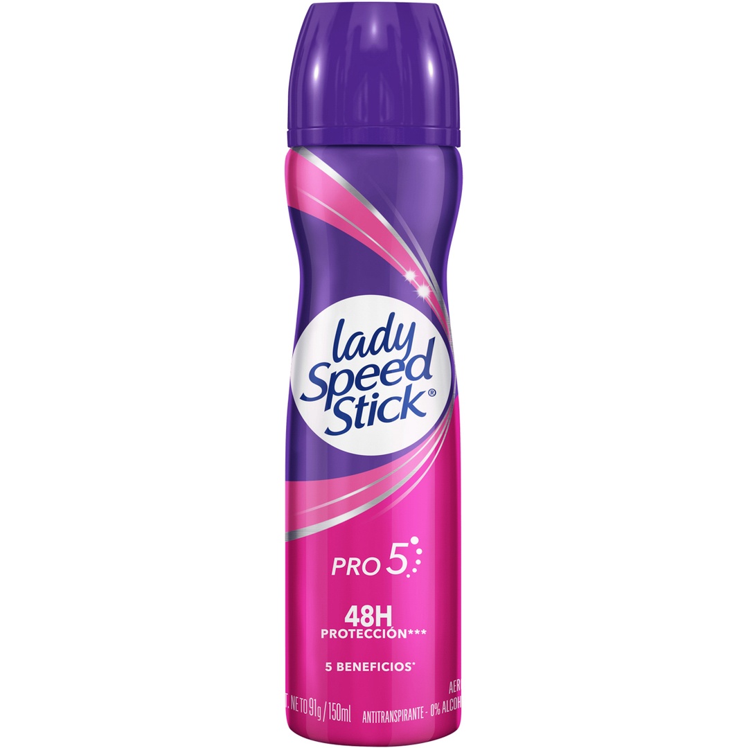 Lady Speed Stick Pro 5 Deodorant Spray - 150Ml | وايتس