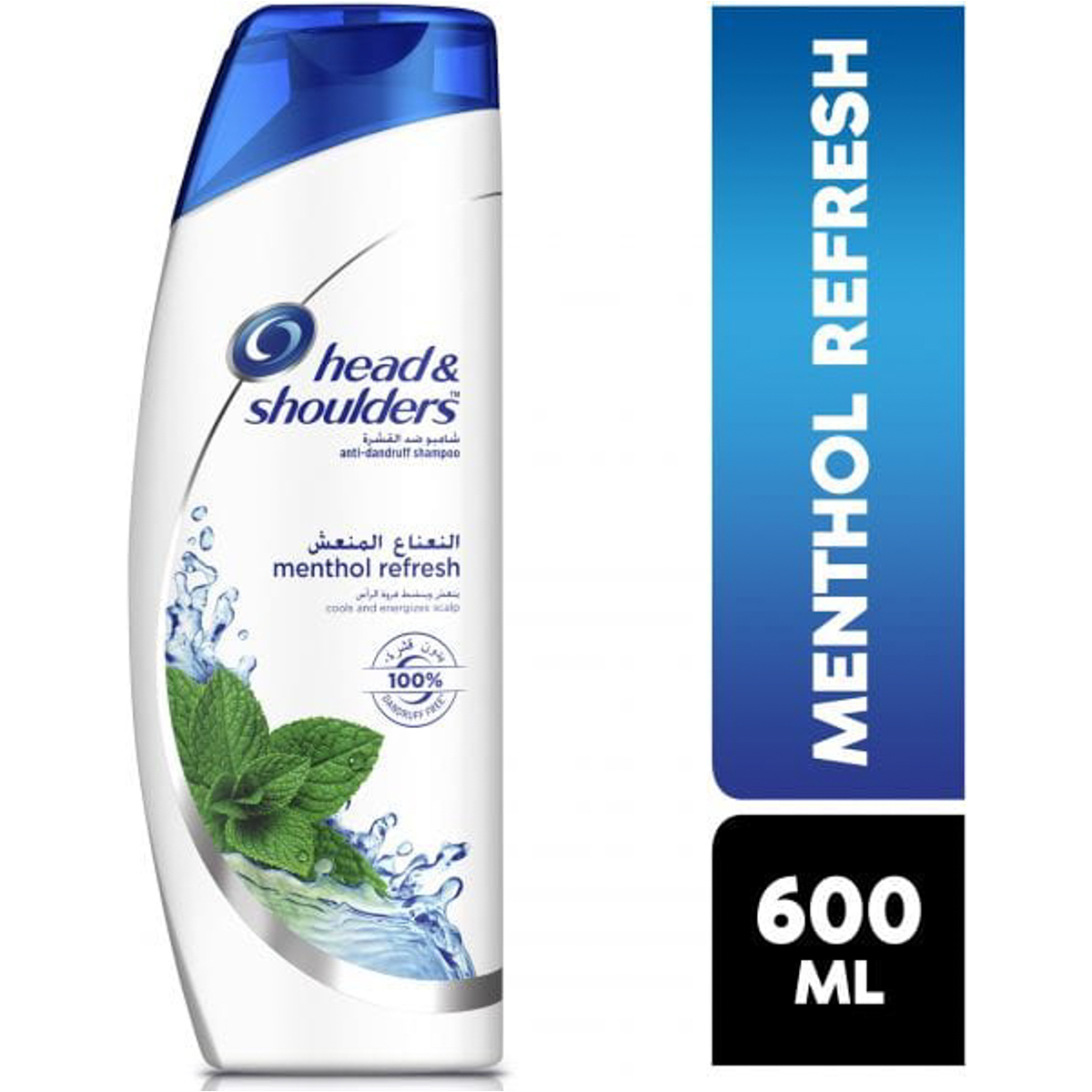 Menthol Refresh Antidandruff Shampoo 600Ml | Whites