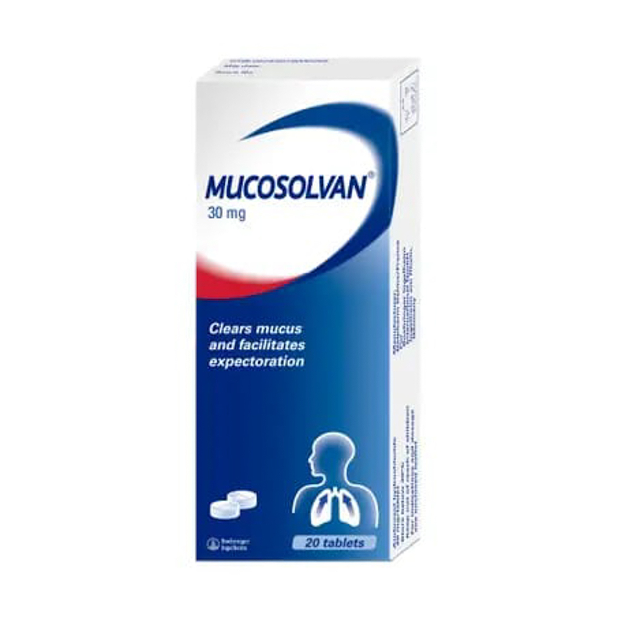 Mucosolvan 30 Mg Tablet 20Pcs | Whites