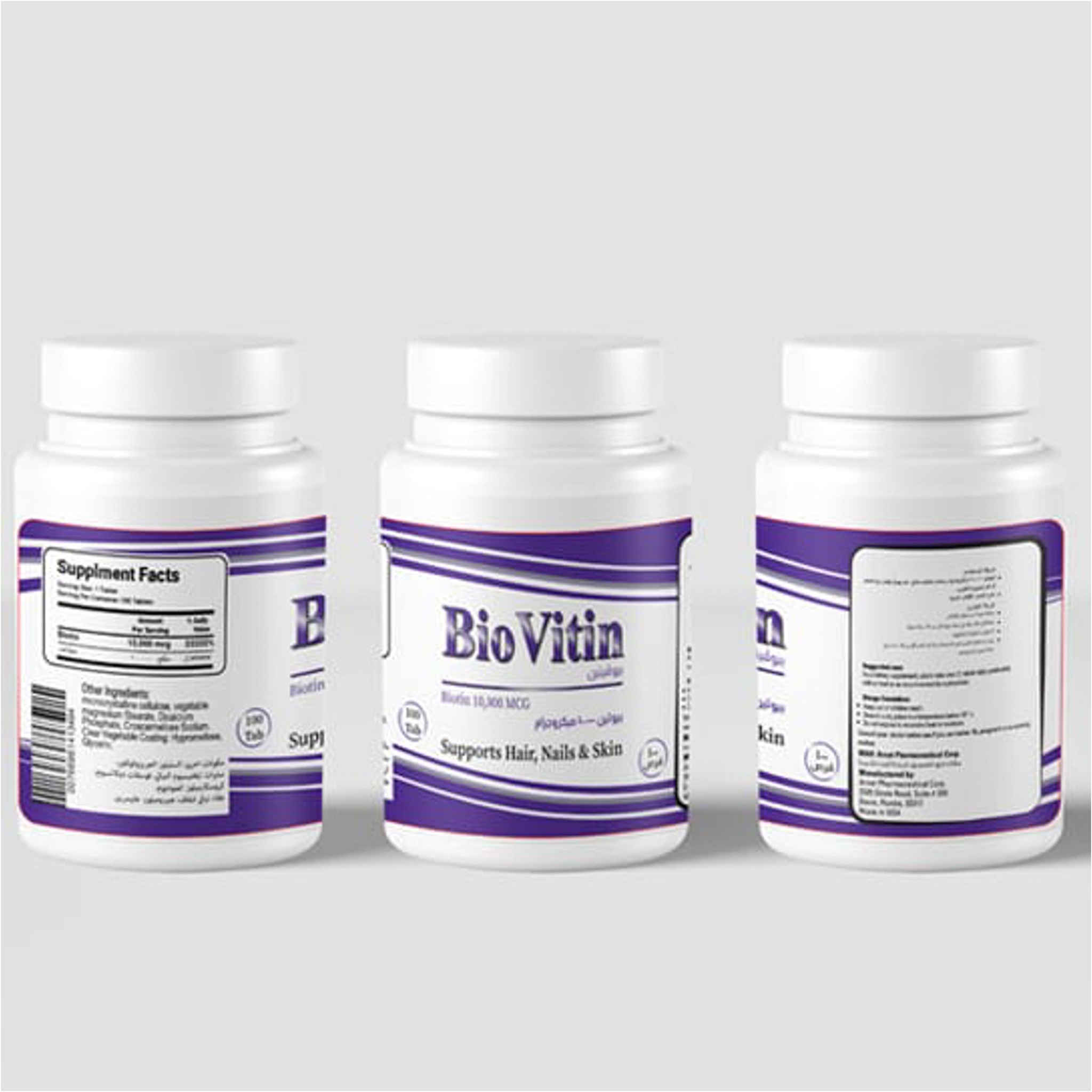 Biovitin 10,000 Mcg Biotin 100 Tab | Whites