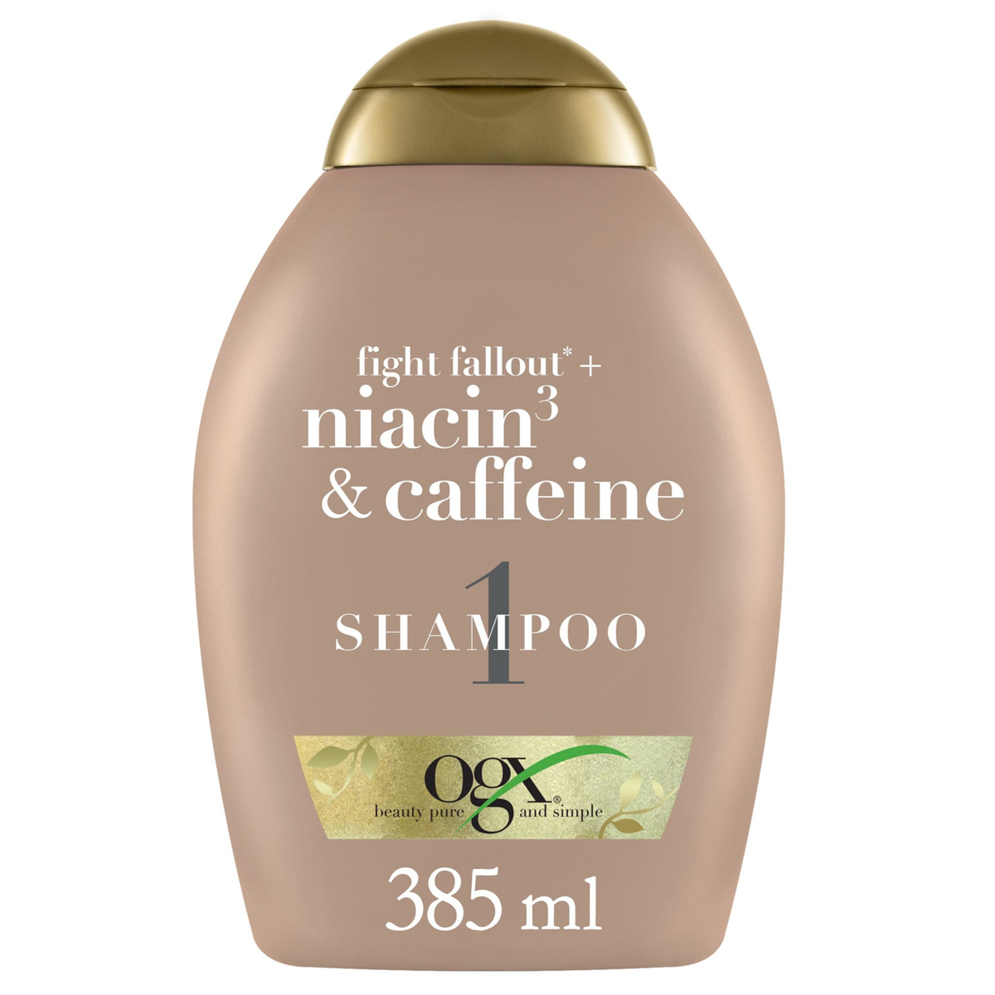 Ogx Anti-Hair Fallout Niacin3 + Caffeine Shampoo 385Ml | Whites