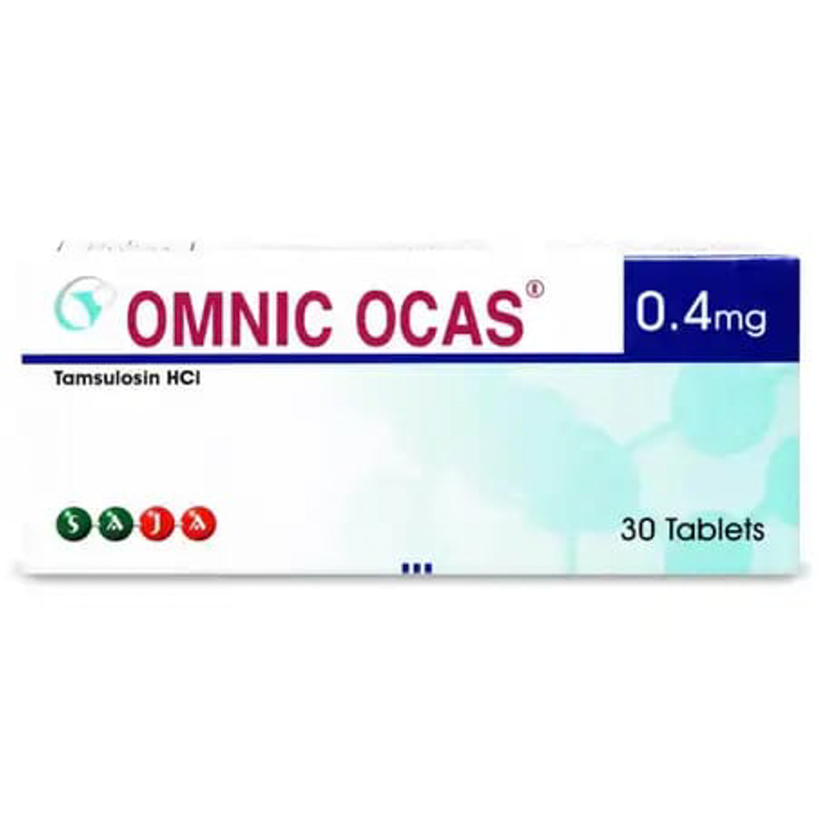 Omnic-Ocas 0.4 Mg Tablet 30Pcs | Whites