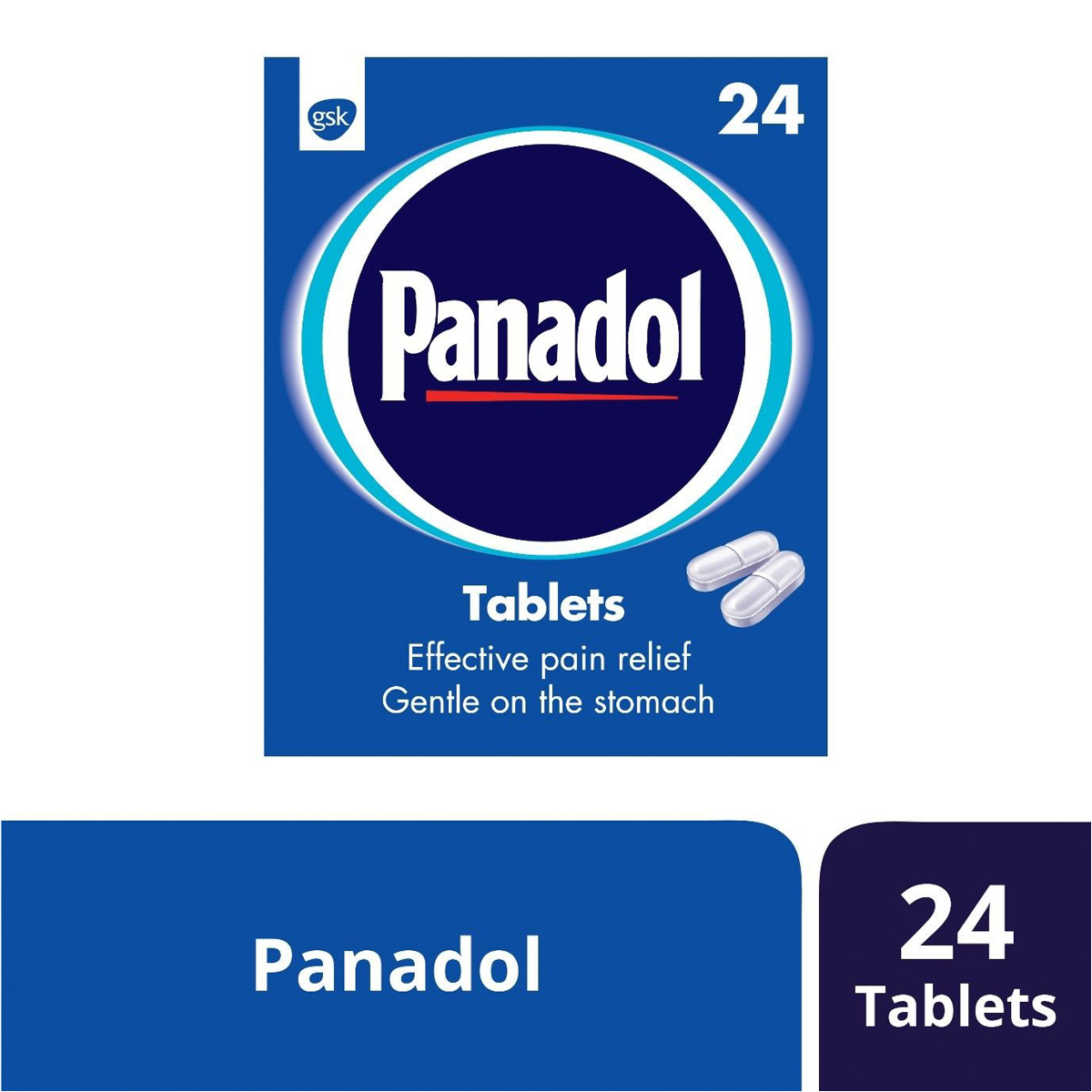 Panadol 500Mg Film-Coated 24 Tablets | Whites