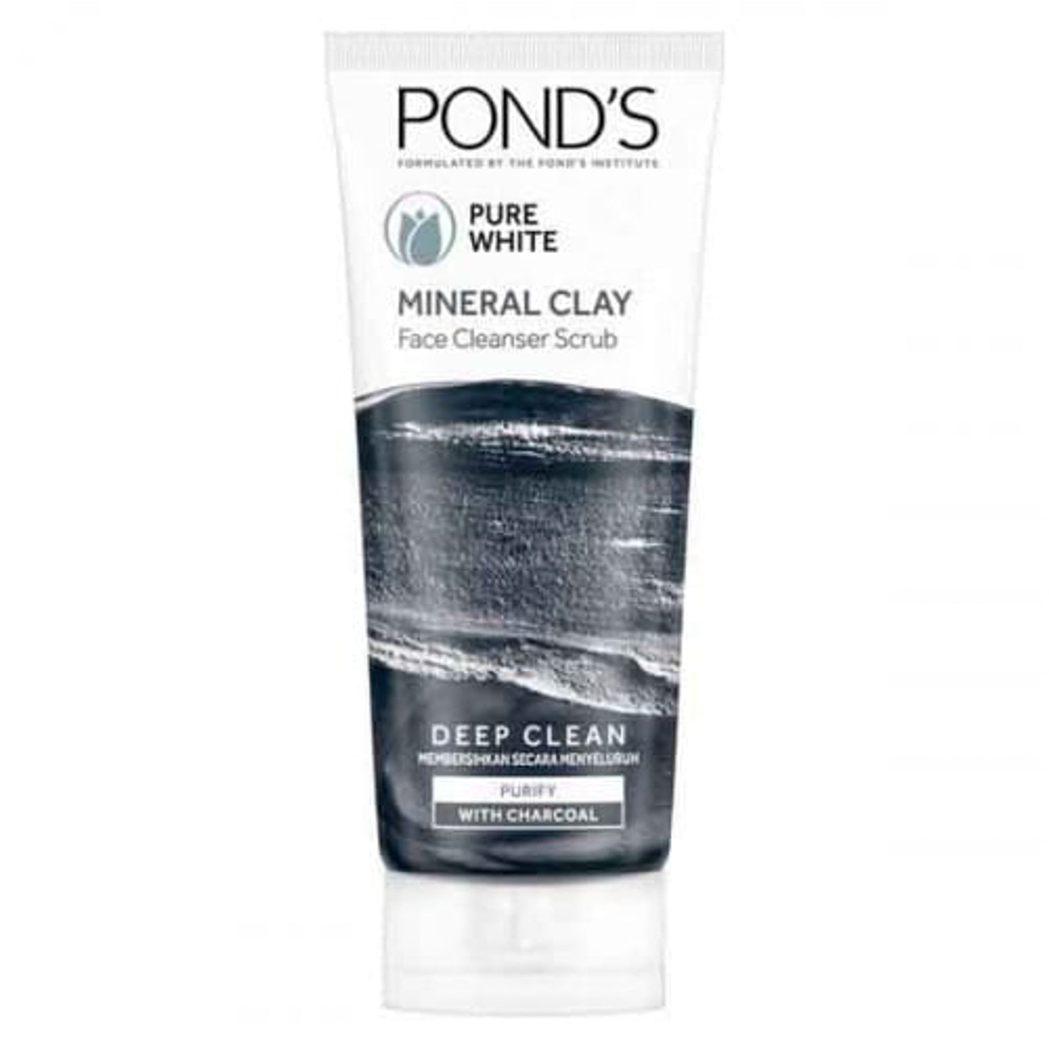 Ponds Face Wash Pure White Clay Foam 90G | Whites