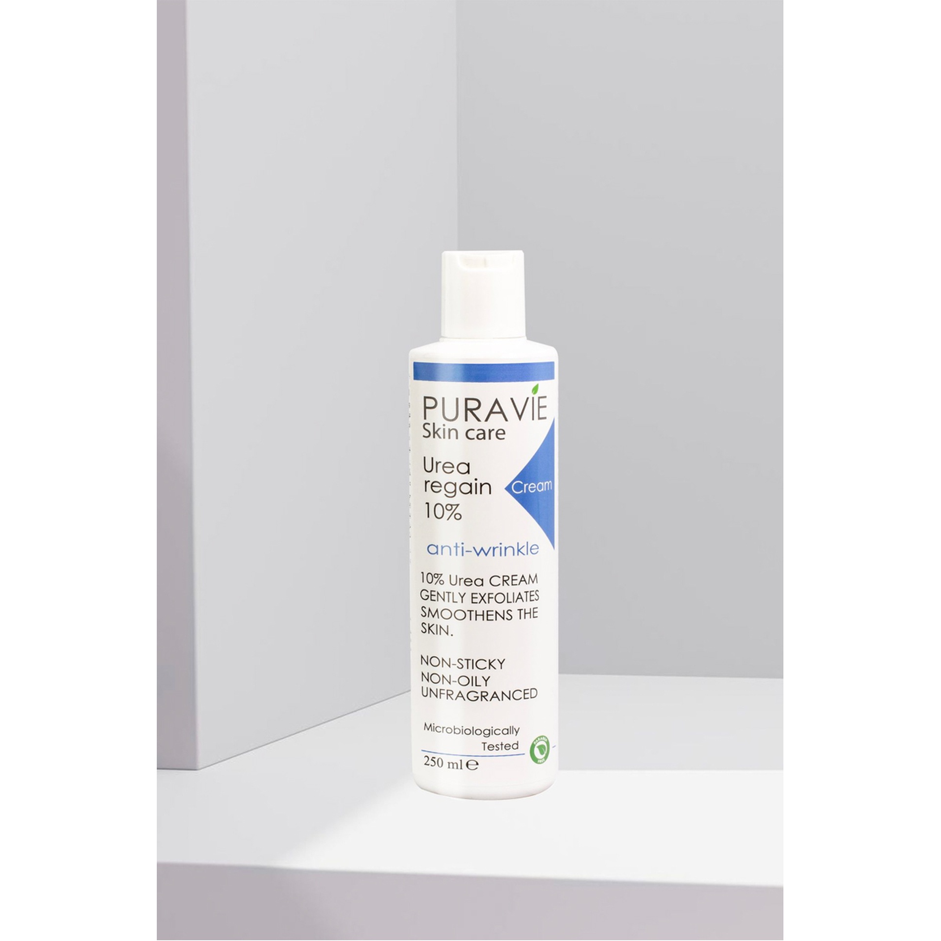 Puravie Urea Regain Cream 10 % 250 Ml Bottle | Whites