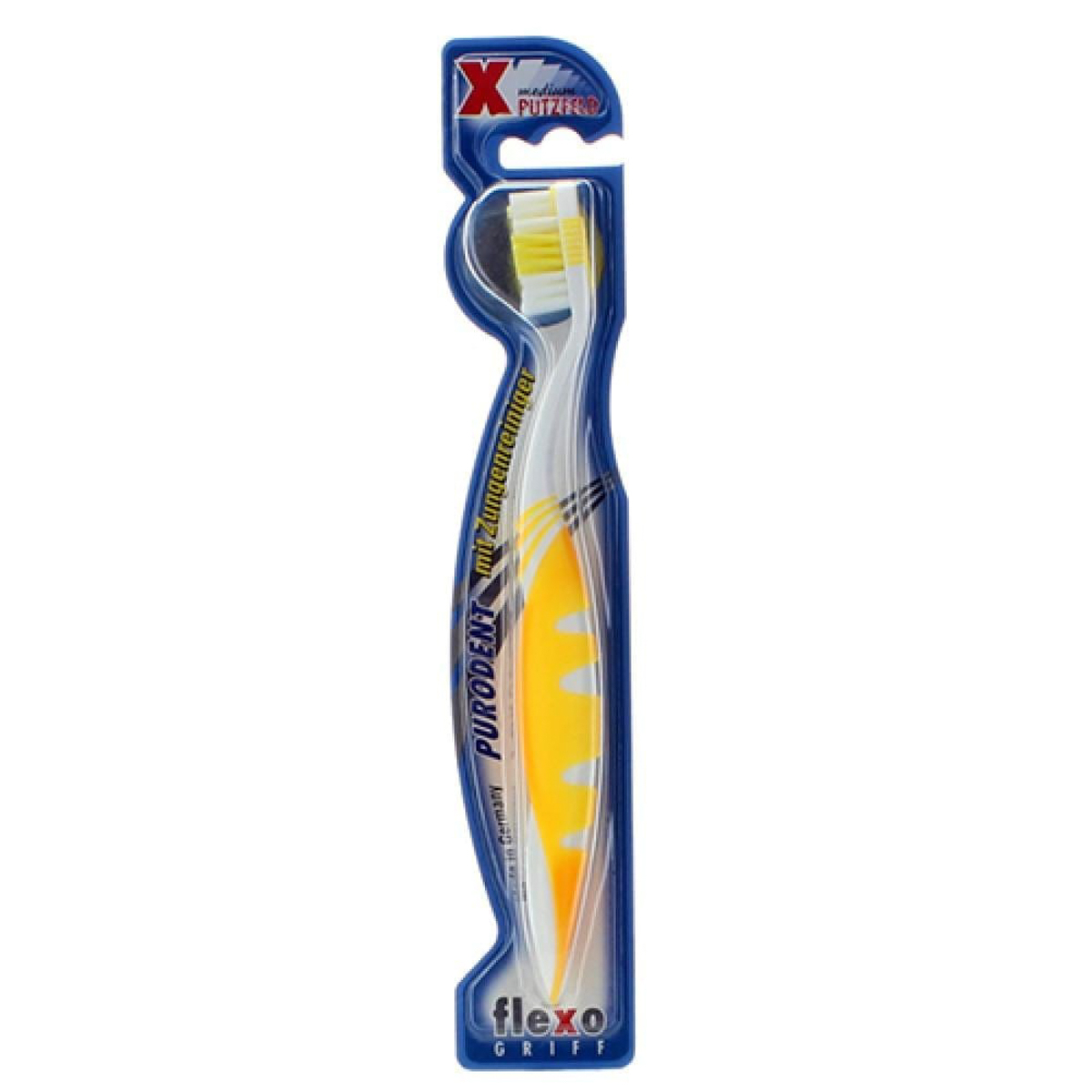 Purodent Flexo Tooth Brush -Medium | Whites