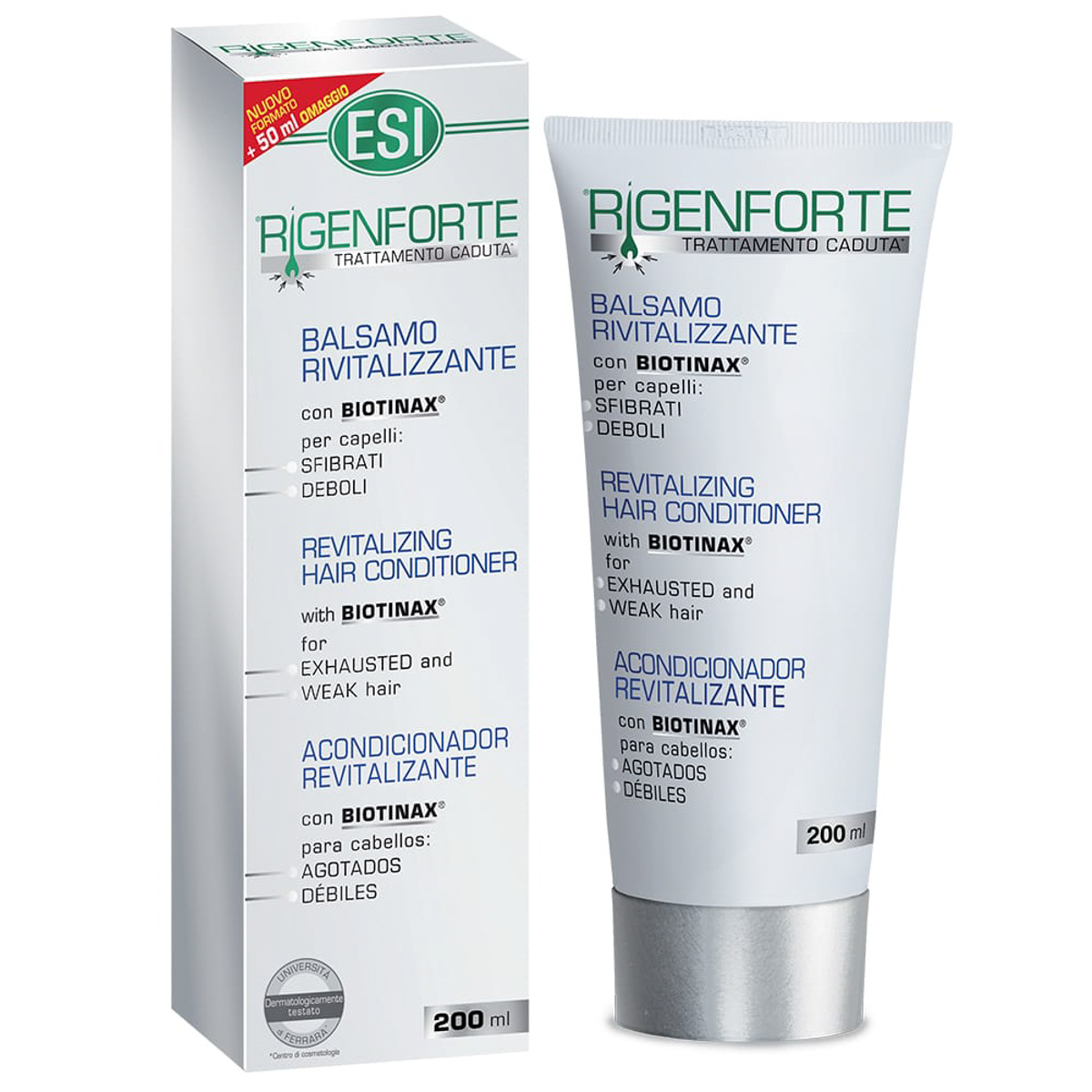 Rigenforte Revitalizing Hair Conditioner Anti Hair Loss 200Ml | Whites