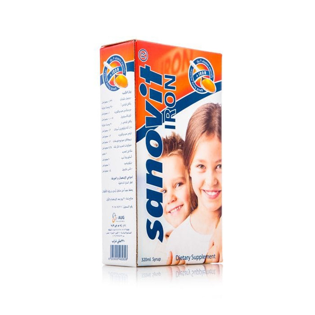 Sanovit Multivitamin With Iron 320 Ml Syrup | Whites