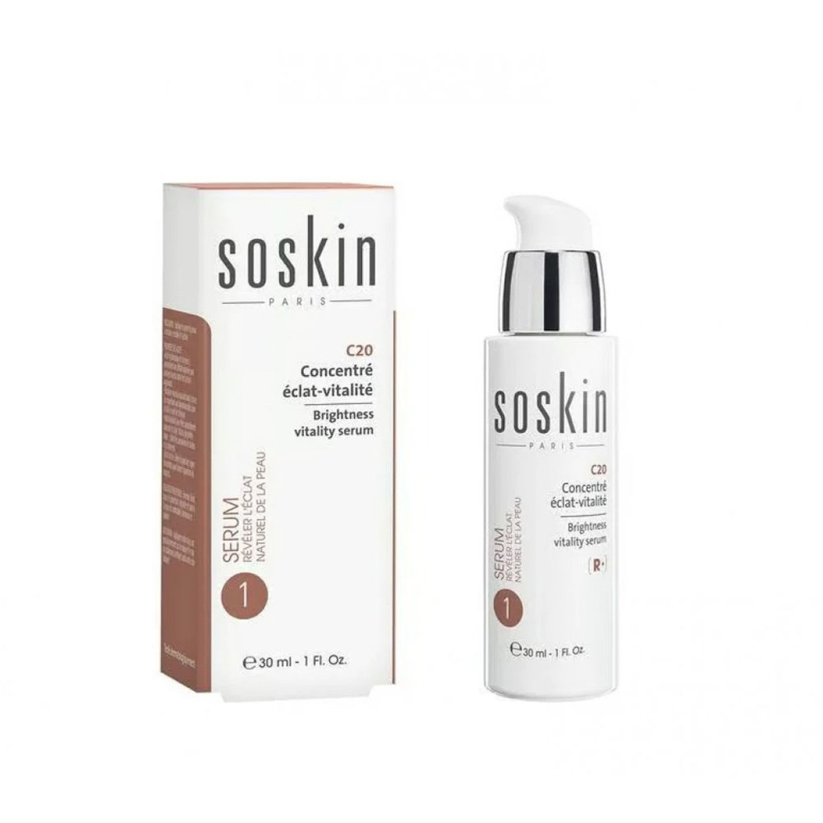 Soskin Vitality C20 Brightness Serum 30 Ml | Whites