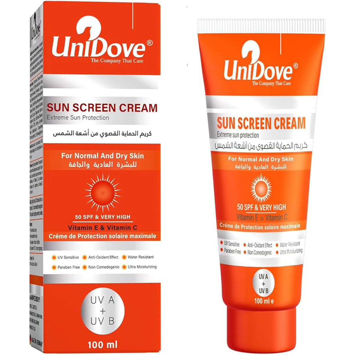 Unidove Sun Screen Cream 100 Ml | Whites