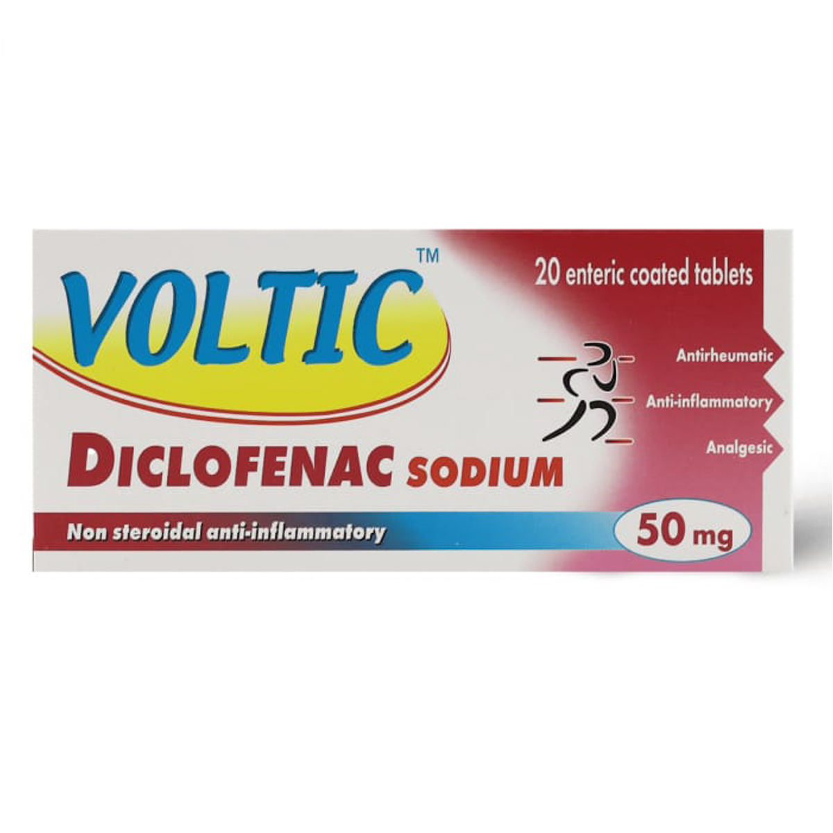 Voltic 50Mg- 20 Tablets | Whites