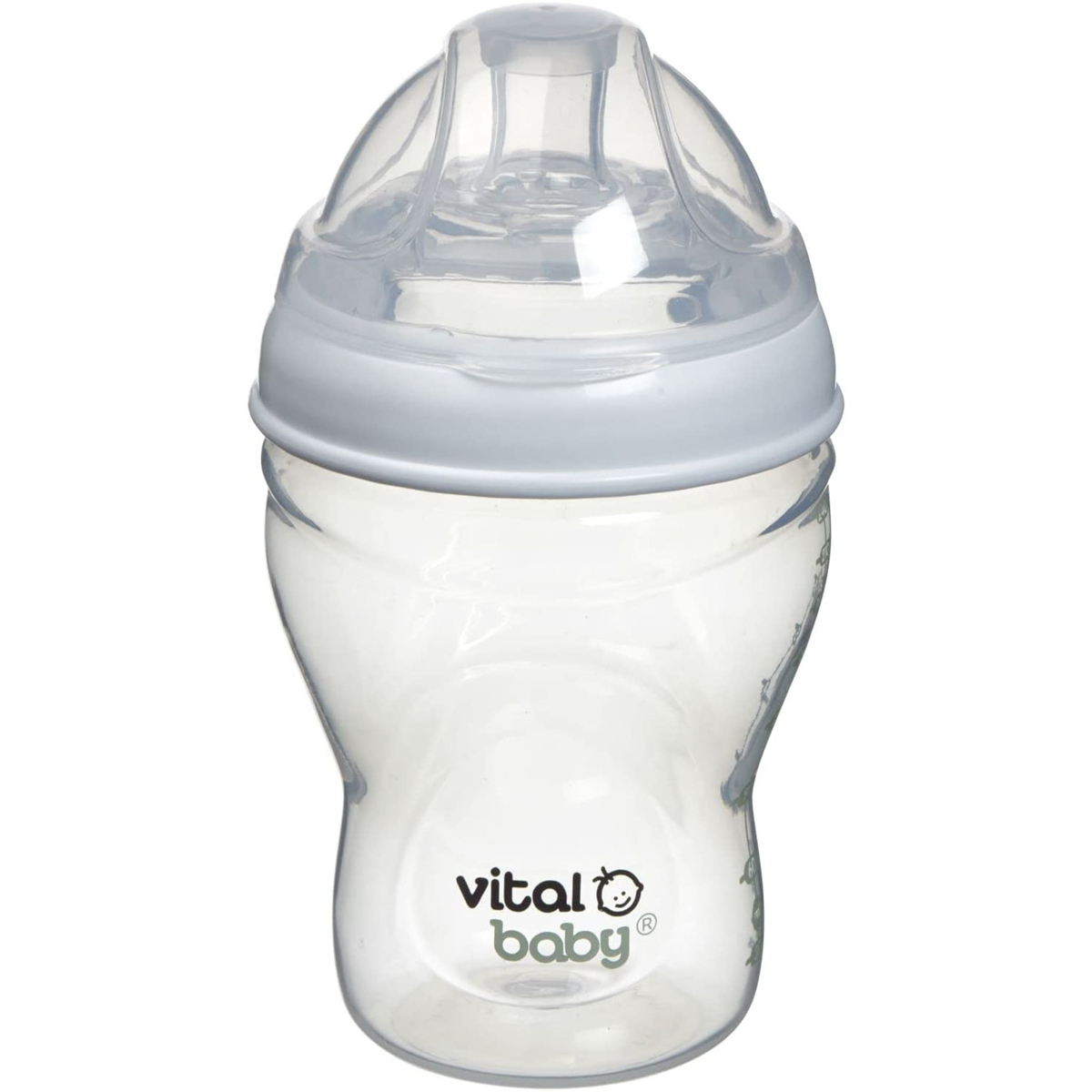 Vital Baby Breast Like Feeding Bottles 240Ml | Whites
