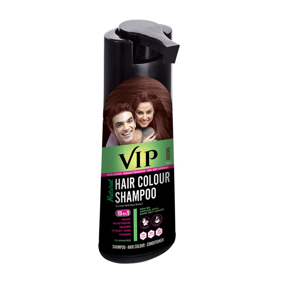 Vip Hair Colour Shampoo-180Ml | Whites