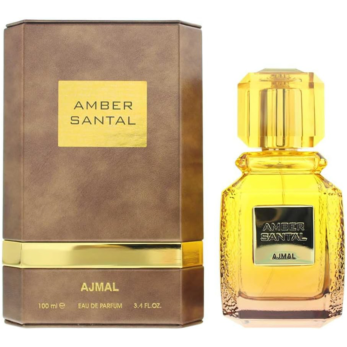 Ajmal Amber Santal Eau De Parfum Unisex 100Ml | Whites