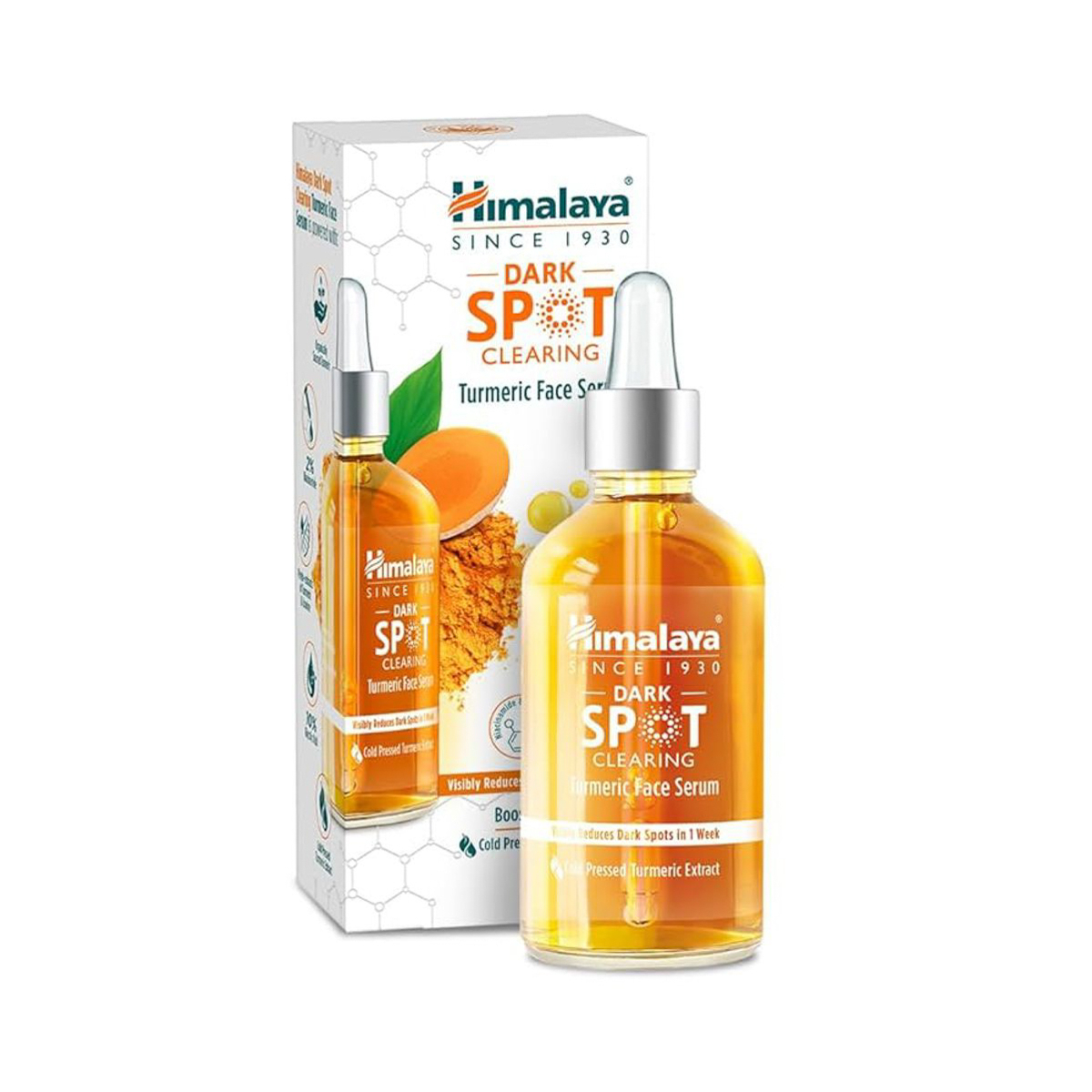 Himalaya Dark Spot clearing Turmeric face Serum 15Ml | Whites