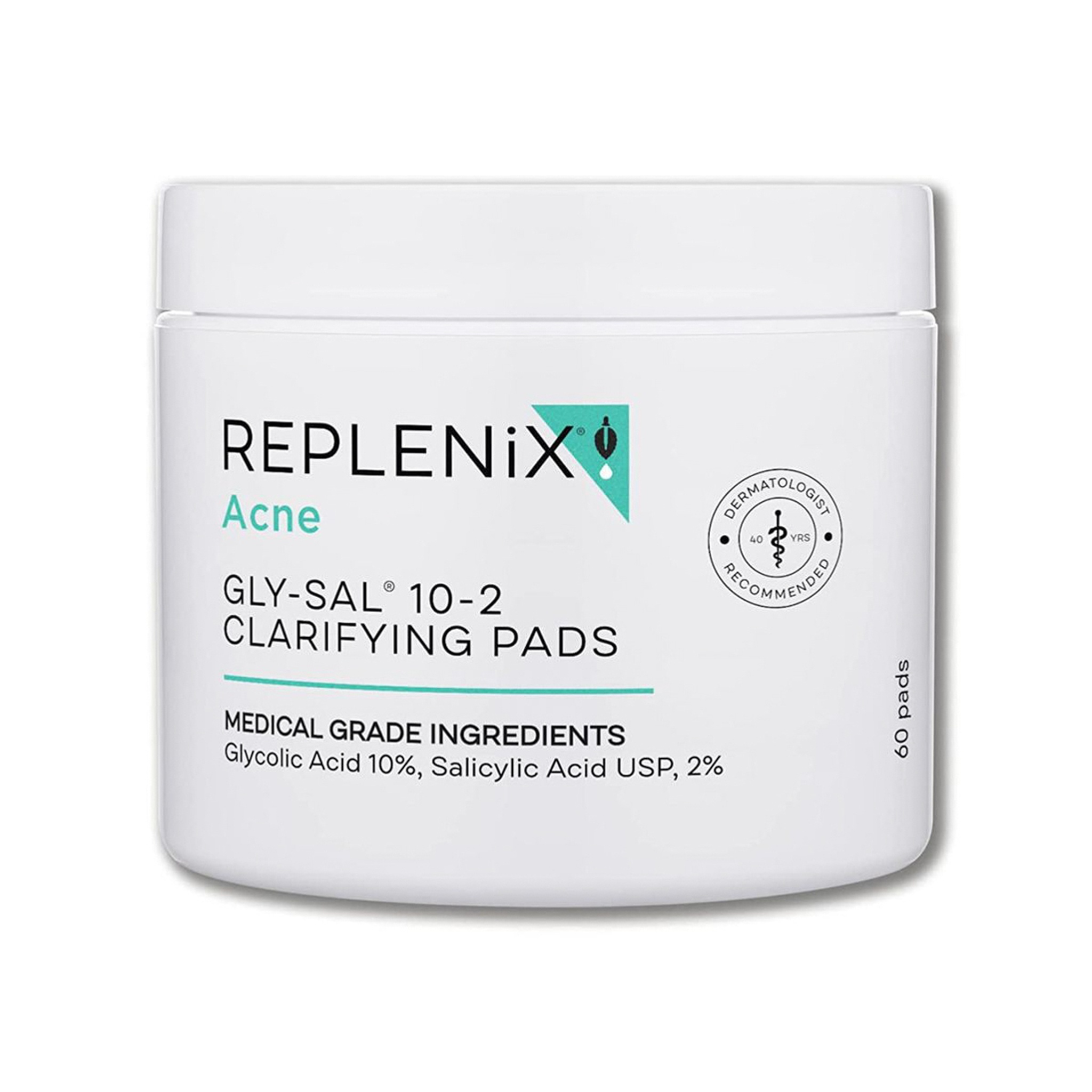Replenix Gly-Sal Clarifying Acne Pads 60 pieces | Whites