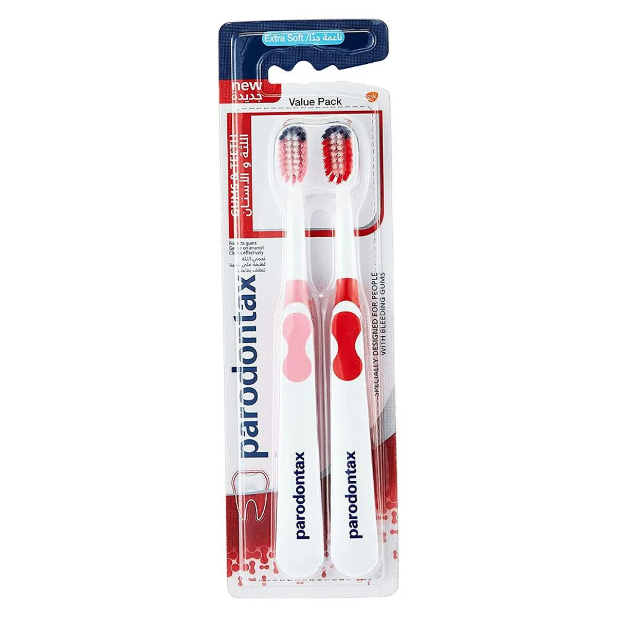 Parodontax Tooth Brush Gums & Teeth 1+1 | Whites