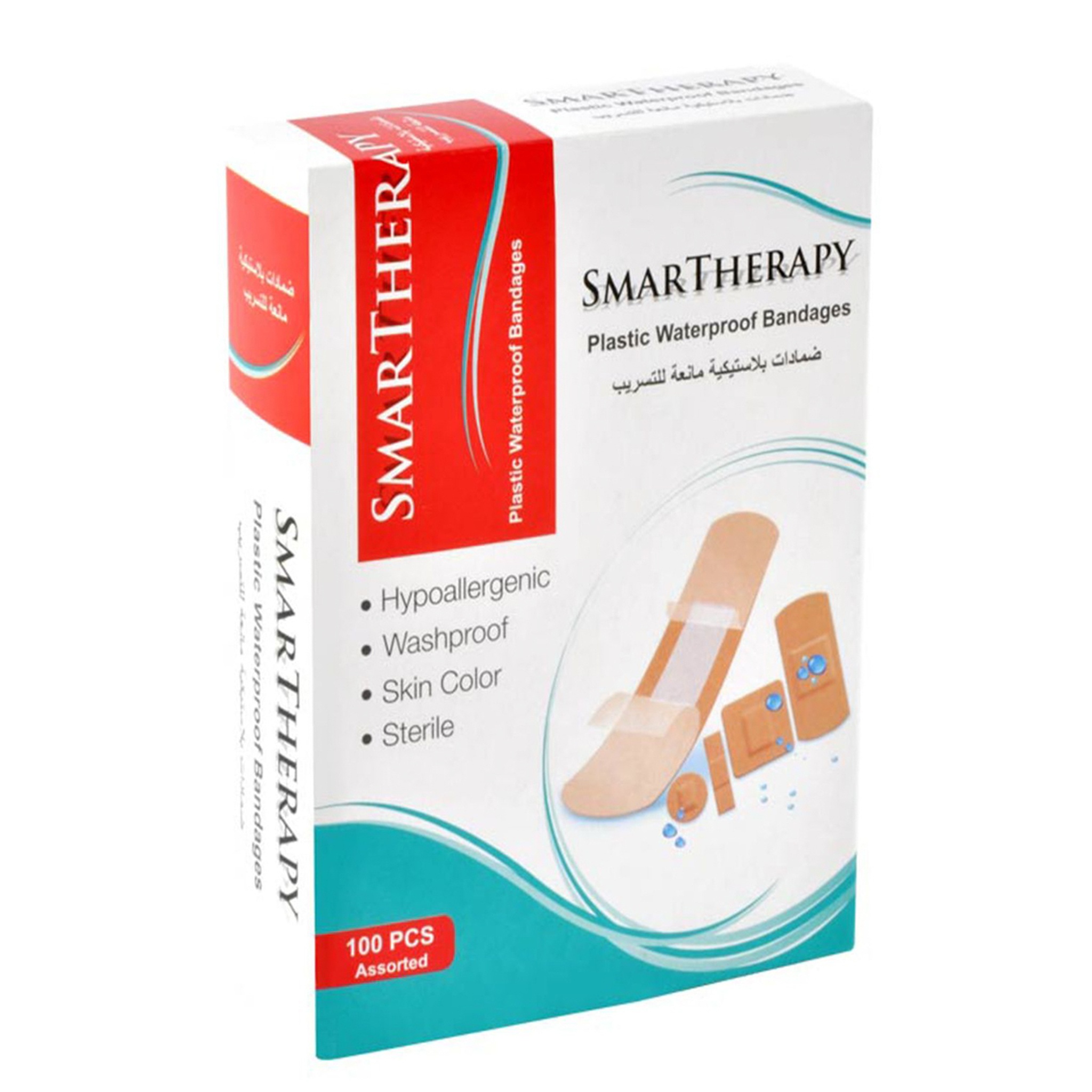 Smartherapy Strips Assorted Plaster 100 Pcs | Whites