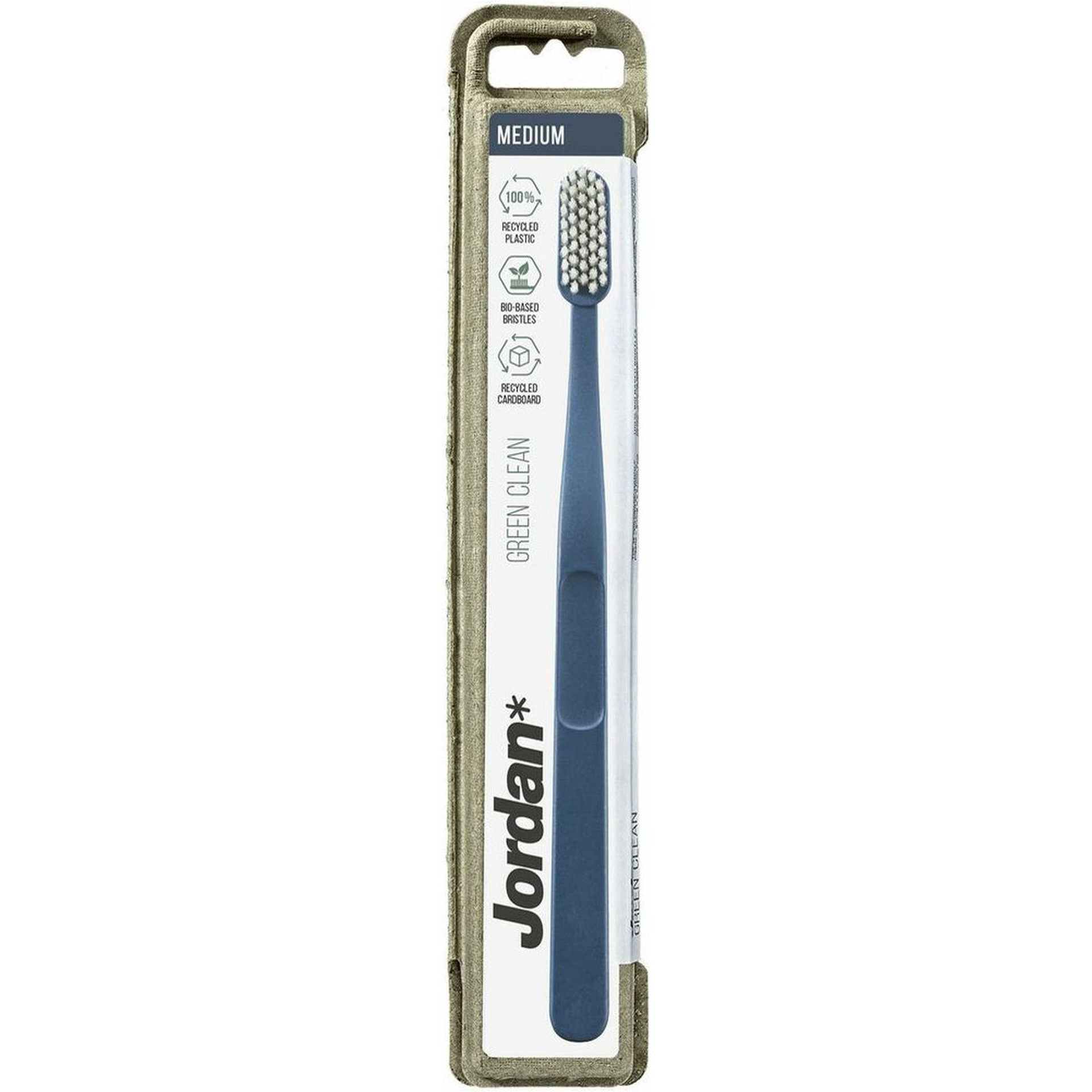 Jordan Toothbrush Green Clean (Medium) | Whites