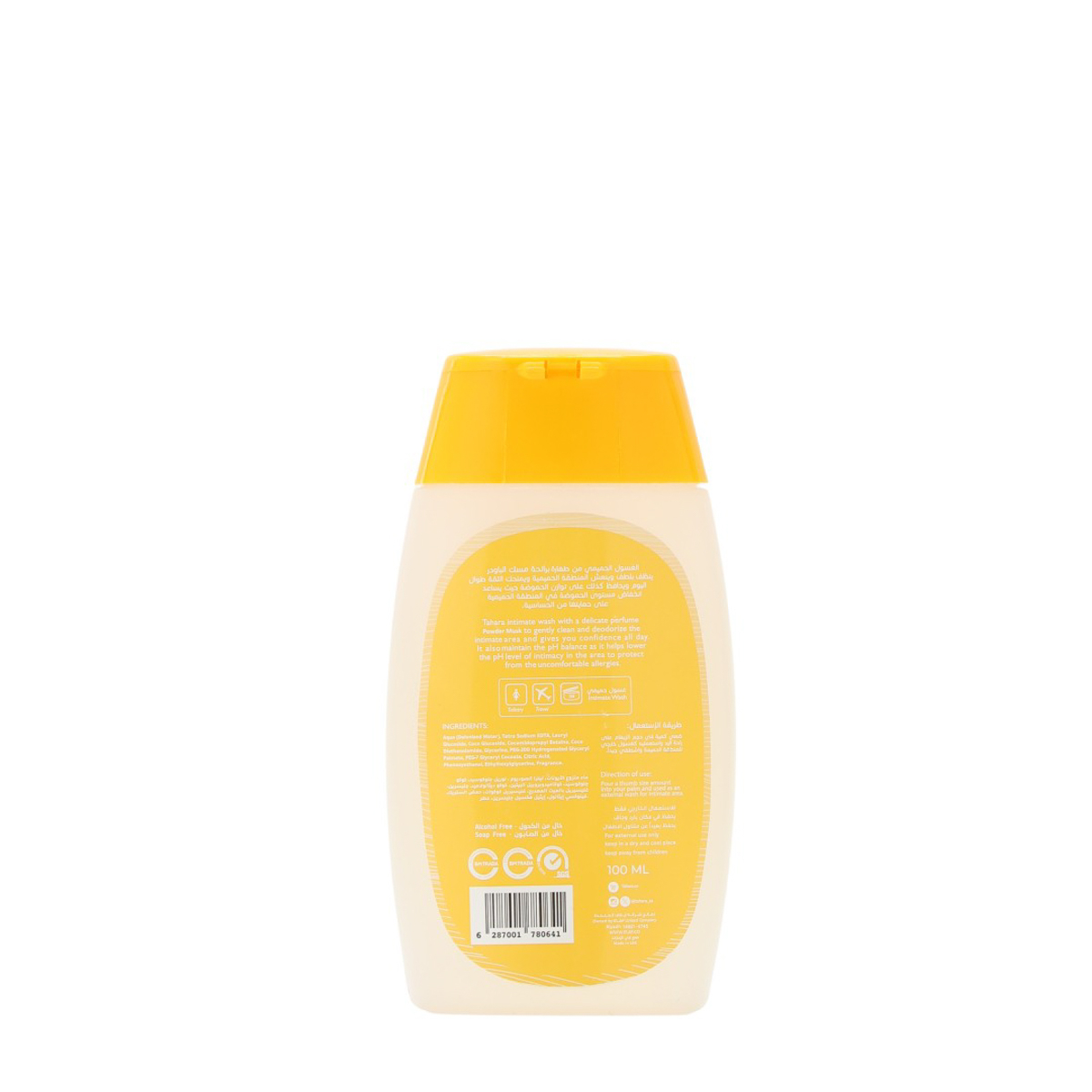 Tahara Intimate Wash 100 Ml Powder Musk | Whites