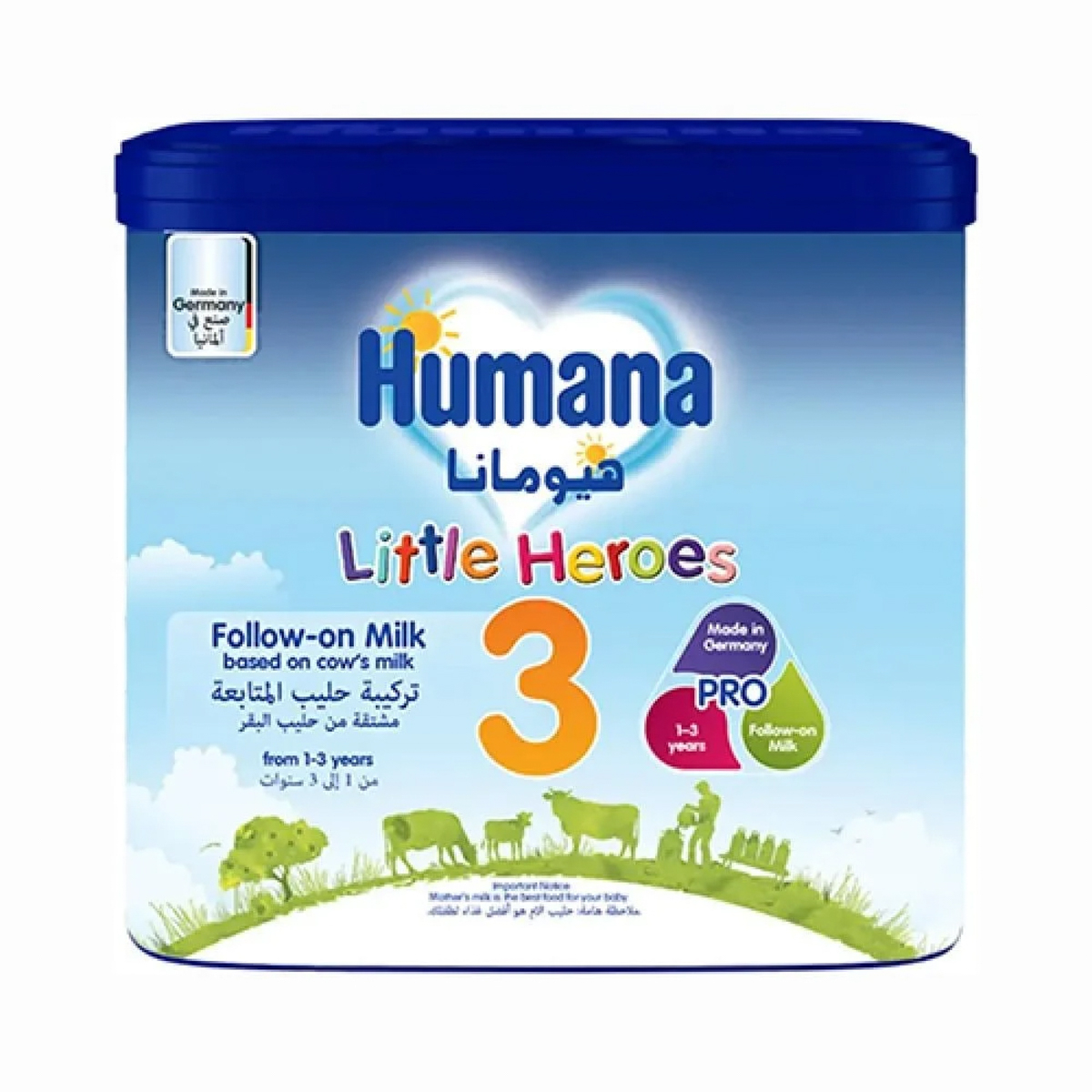 Humana Bebemil 3 Baby Milk, 1-3 Years | Whites