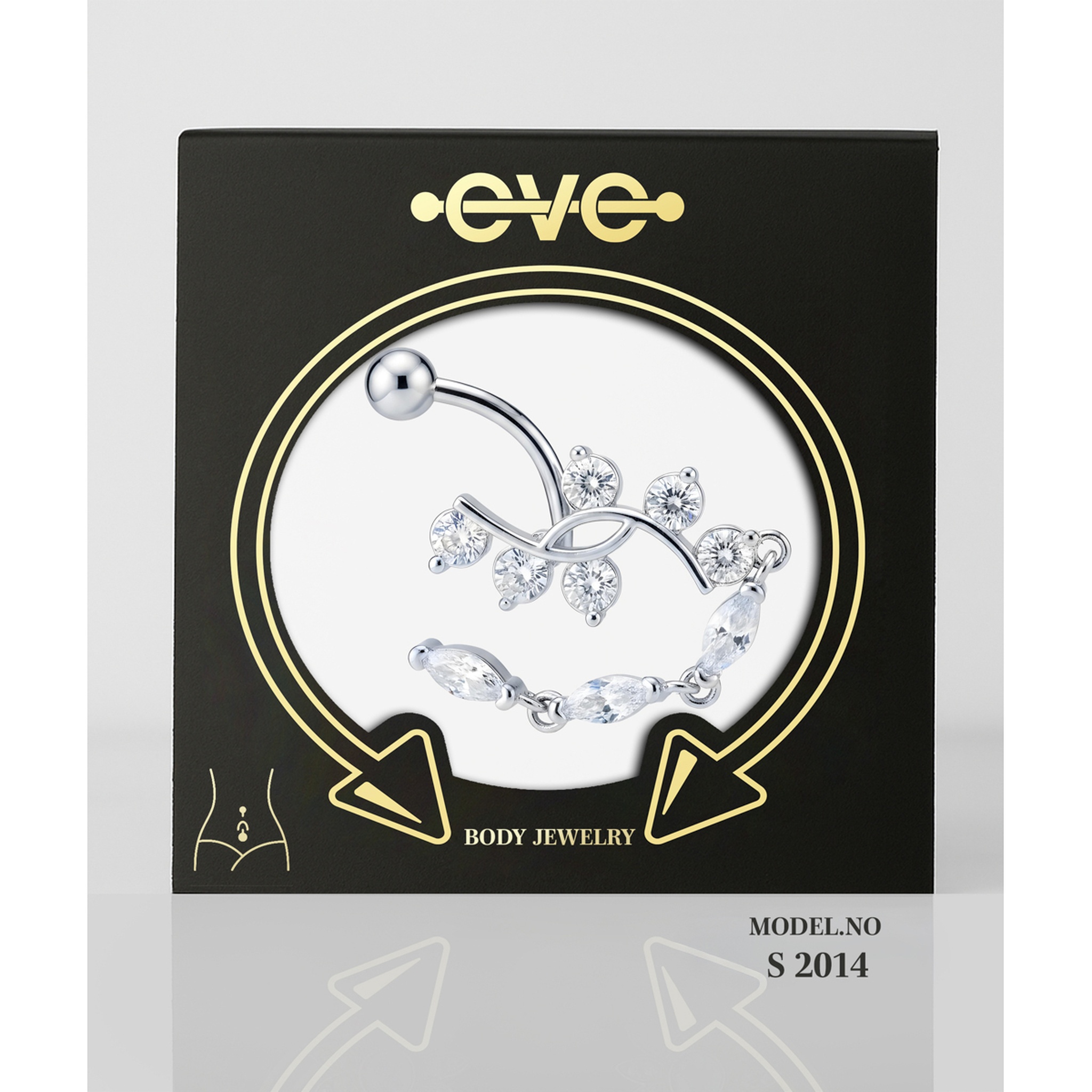 Ear Ring - E013 Stud Silver Cz Triangle Size 5X5Mm | Whites