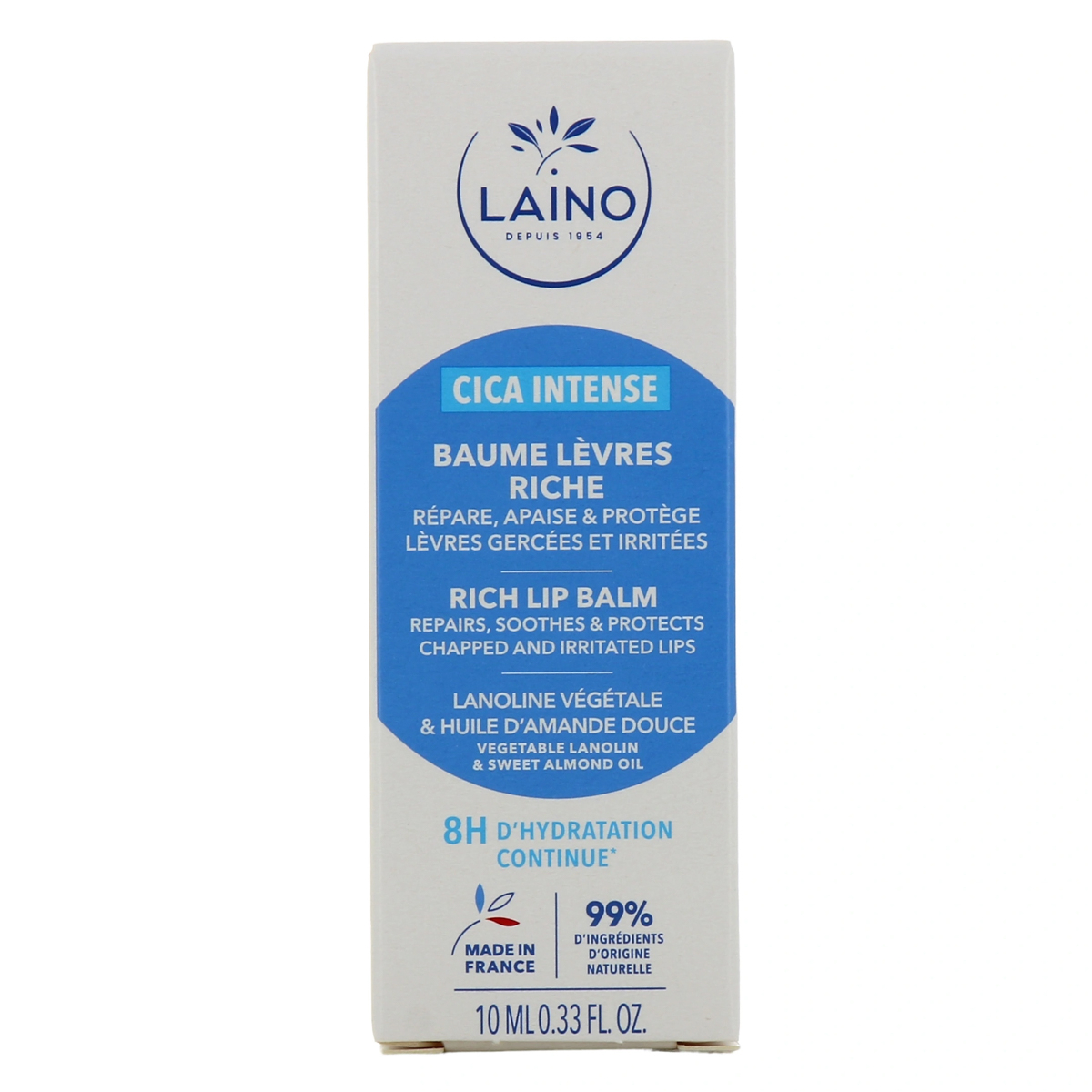 Laino Rich Balm With Beeswax - 10 Ml | Whites