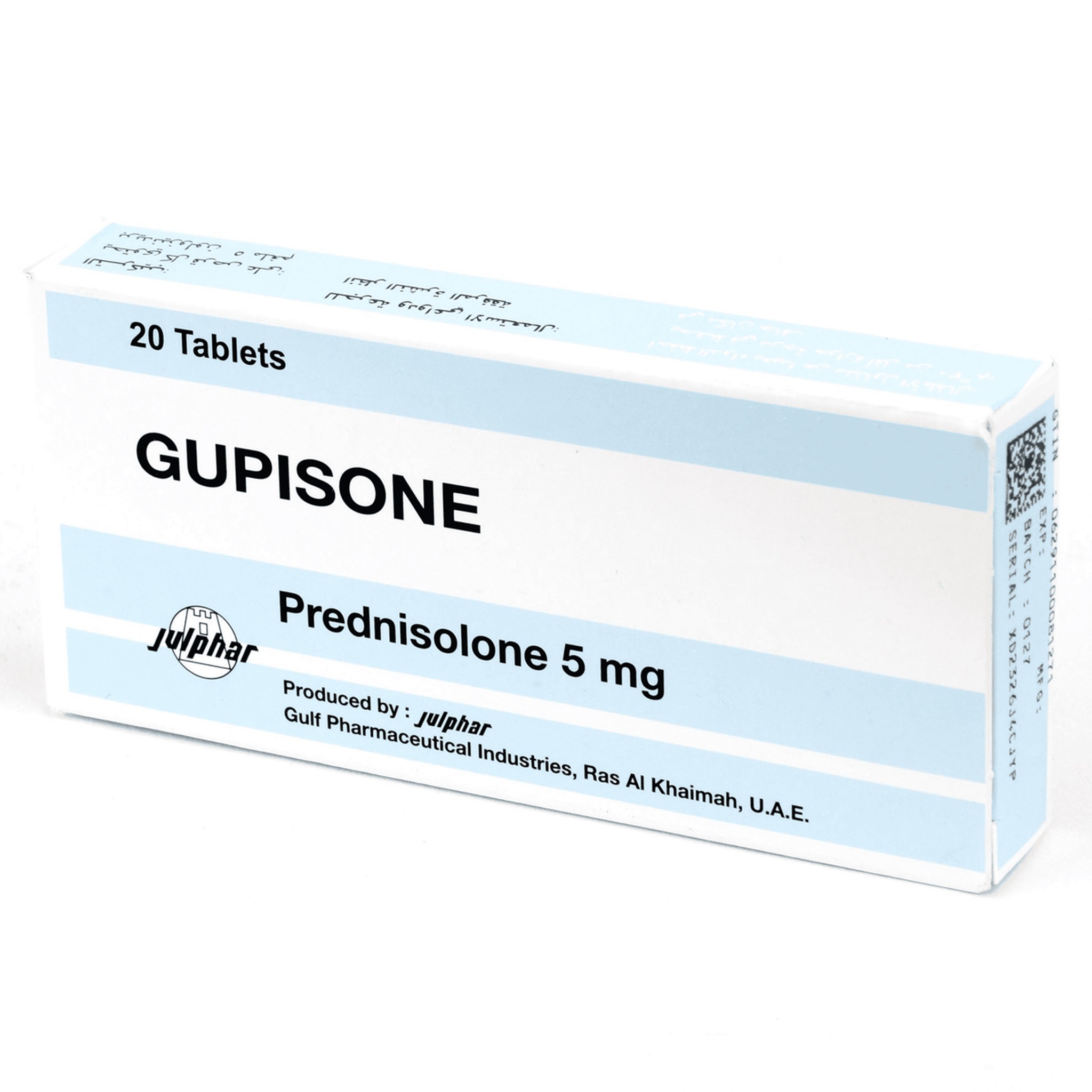 Gupisone 5Mg 20 Tab | Whites