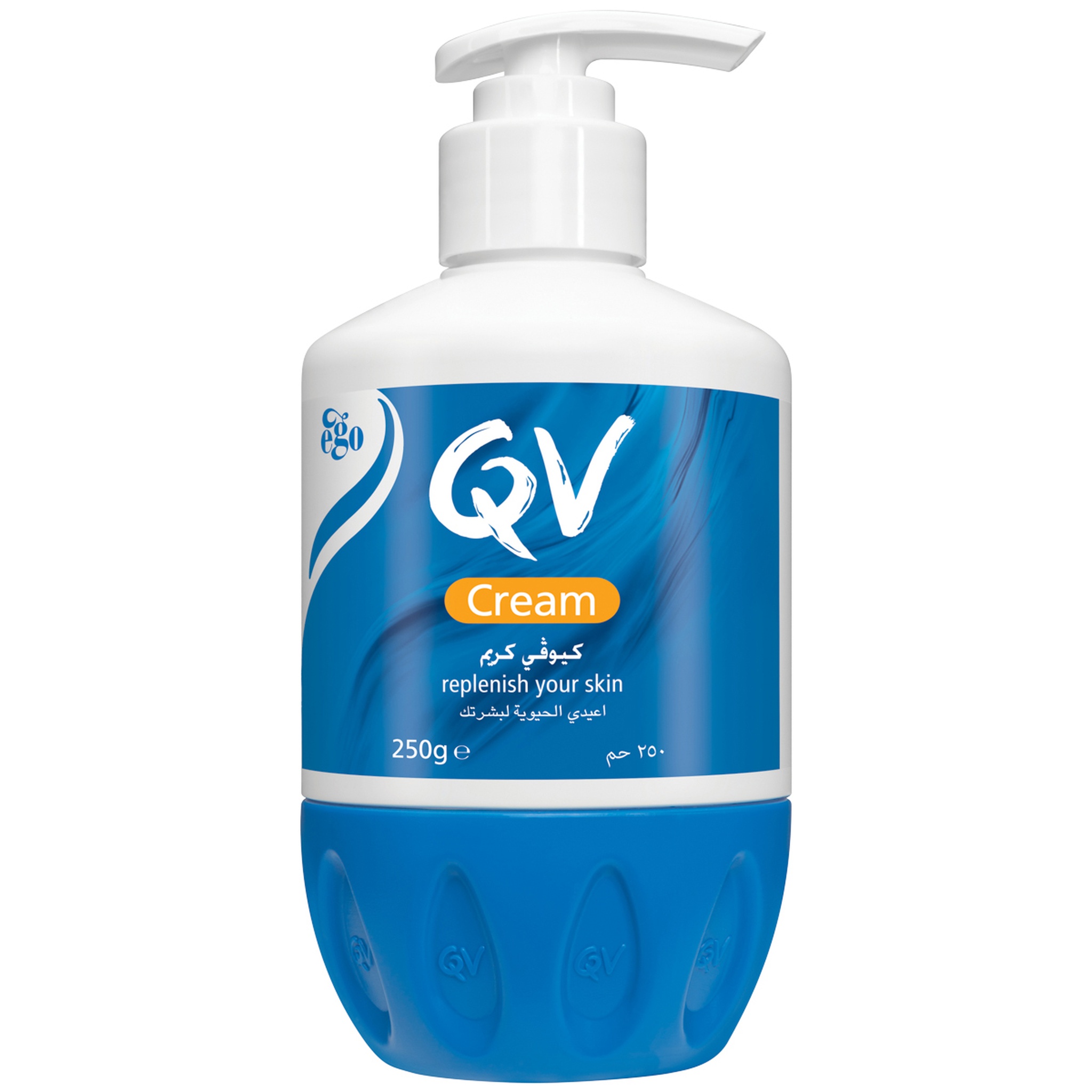 Qv, Body Cream, Replenish Your Skin 250GM | Whites