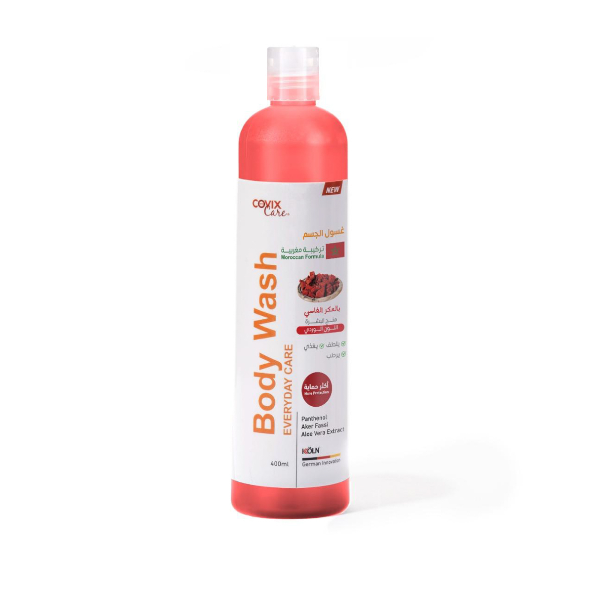 Covix Care Body Wash Aker Fassi 400 Ml | Whites